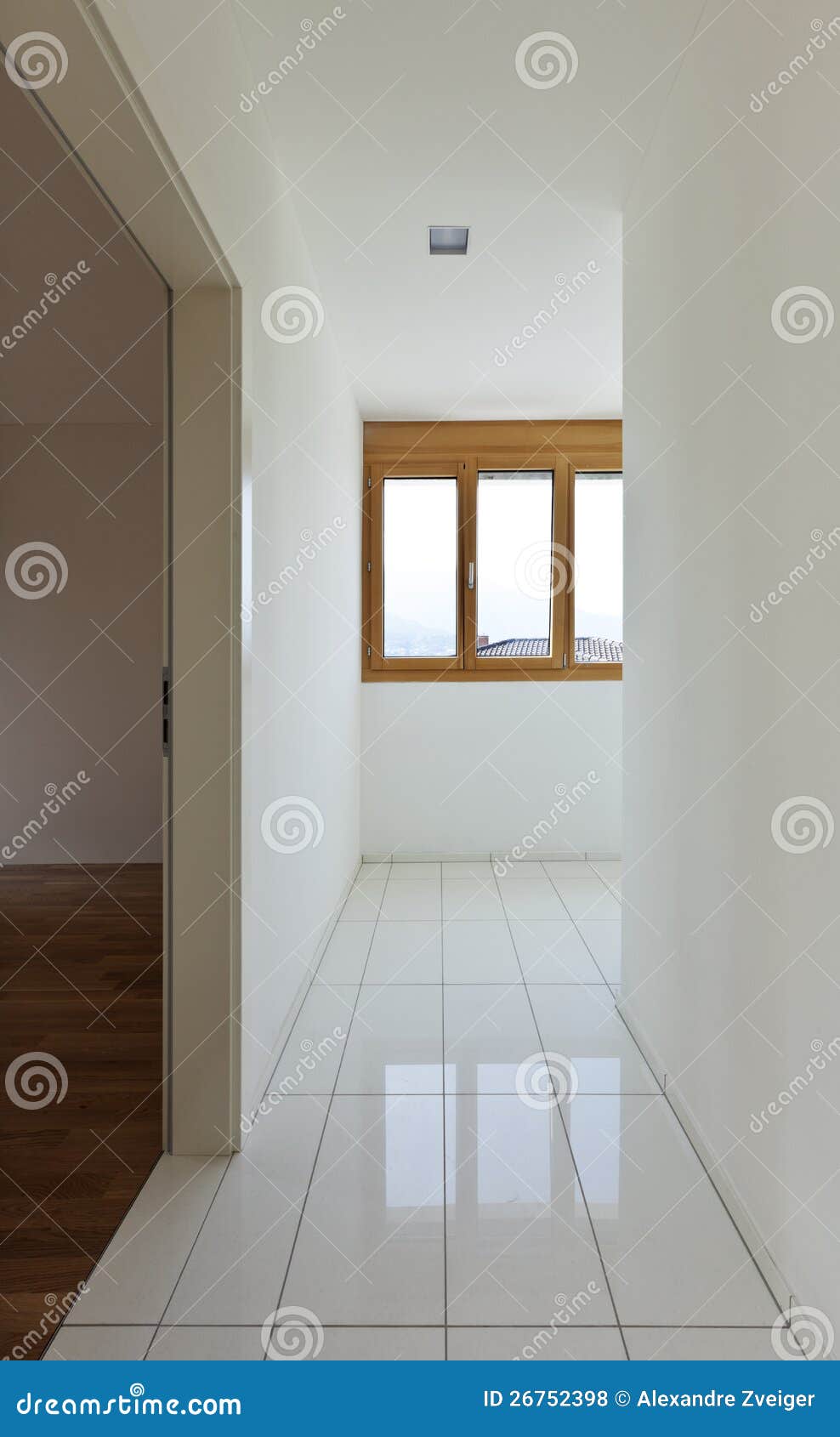Home, corridor stock photo. Image of polished, open, home - 26752398