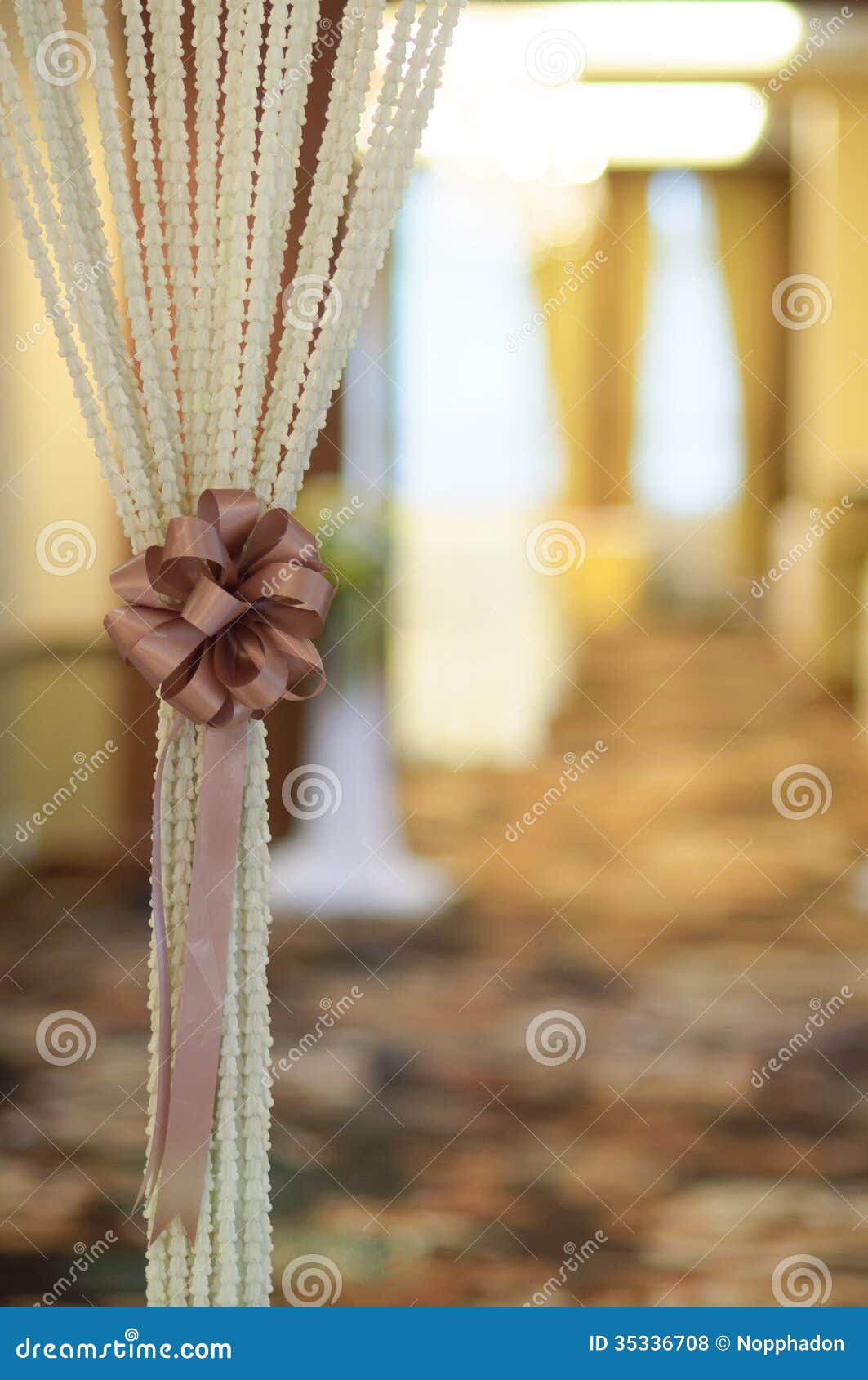 Home Decoration, Ribbon at the Blind Stock Photo - Image of knot ...