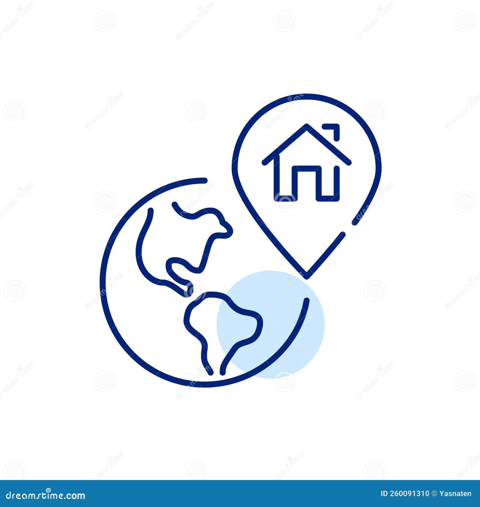 Home Delivery Address on Earth Globe. Pixel Perfect, Editable Stroke ... Home Delivery Address on Earth Globe. Pixel Perfect, Editable Stroke ...