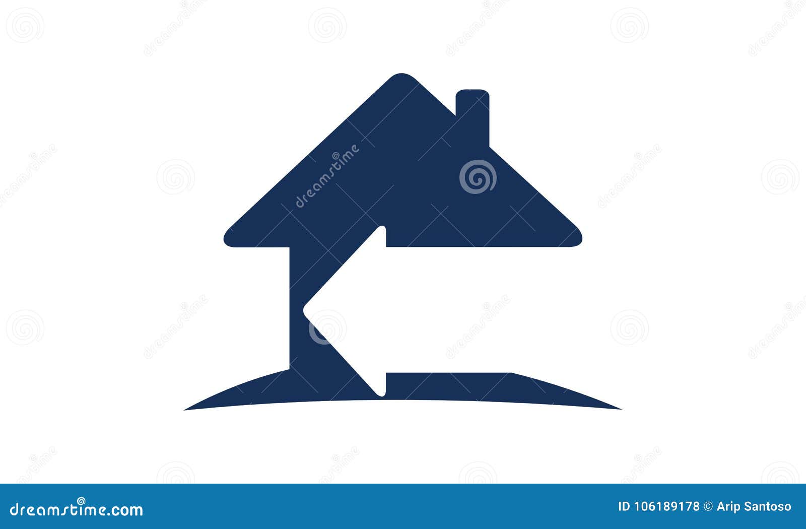 Home Delivery Logo Design Template Stock Vector - Illustration of house ...