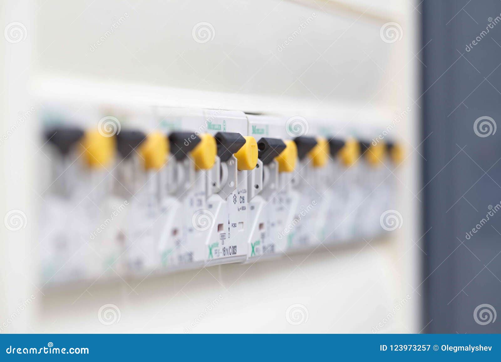 Electrical Switches Panel Home Design Stock Image - Image of switches ...