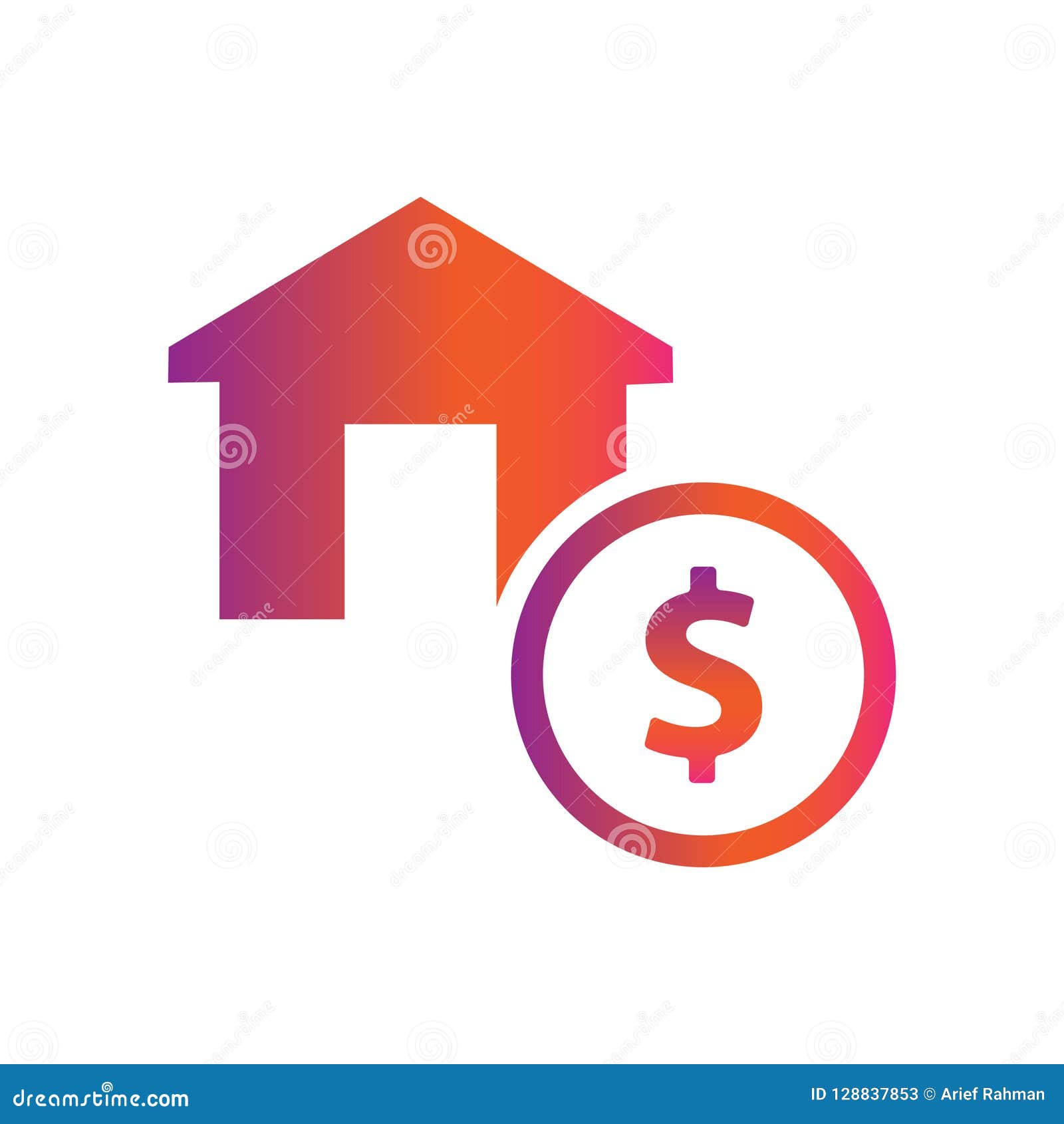 Home / House Dollar Button Vector Icon Stock Vector - Illustration of ...
