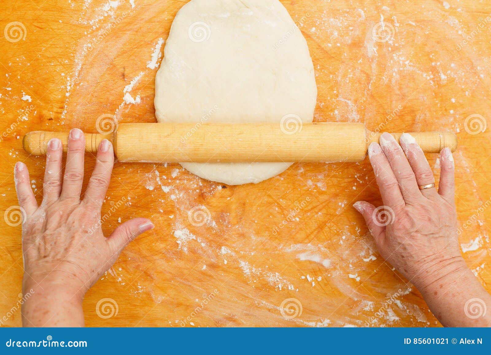Home Dough on Cutting Board Stock Image - Image of pizza, housework ...