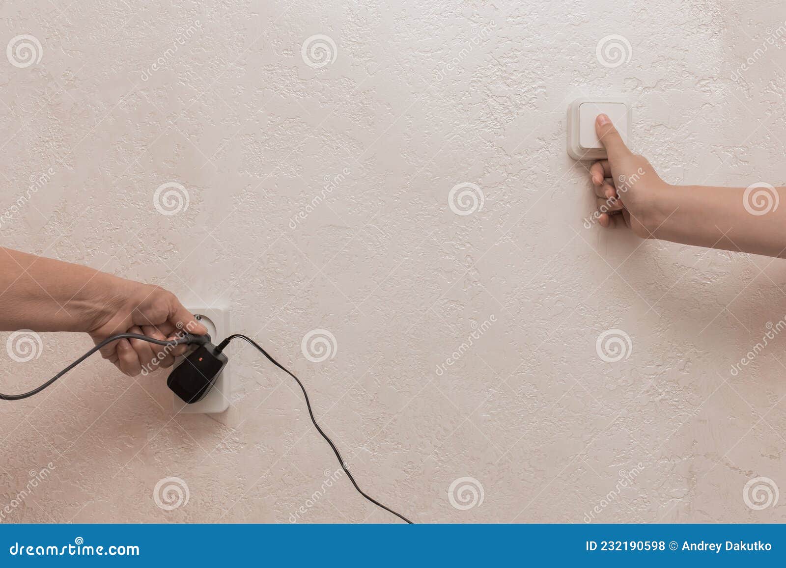 Home Electrical Appliances, Plug and Socket Safe Use, Power of ...