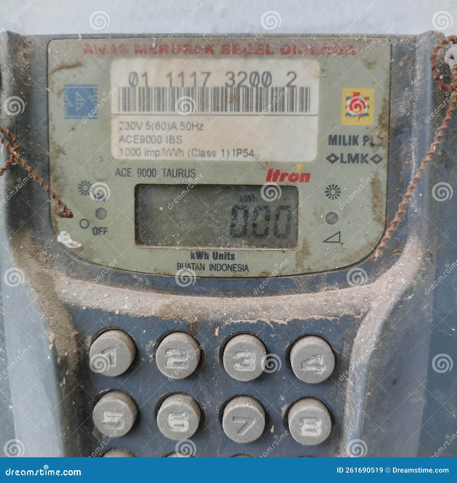Home Electrical Meter Machine Box Editorial Stock Image - Image of ...