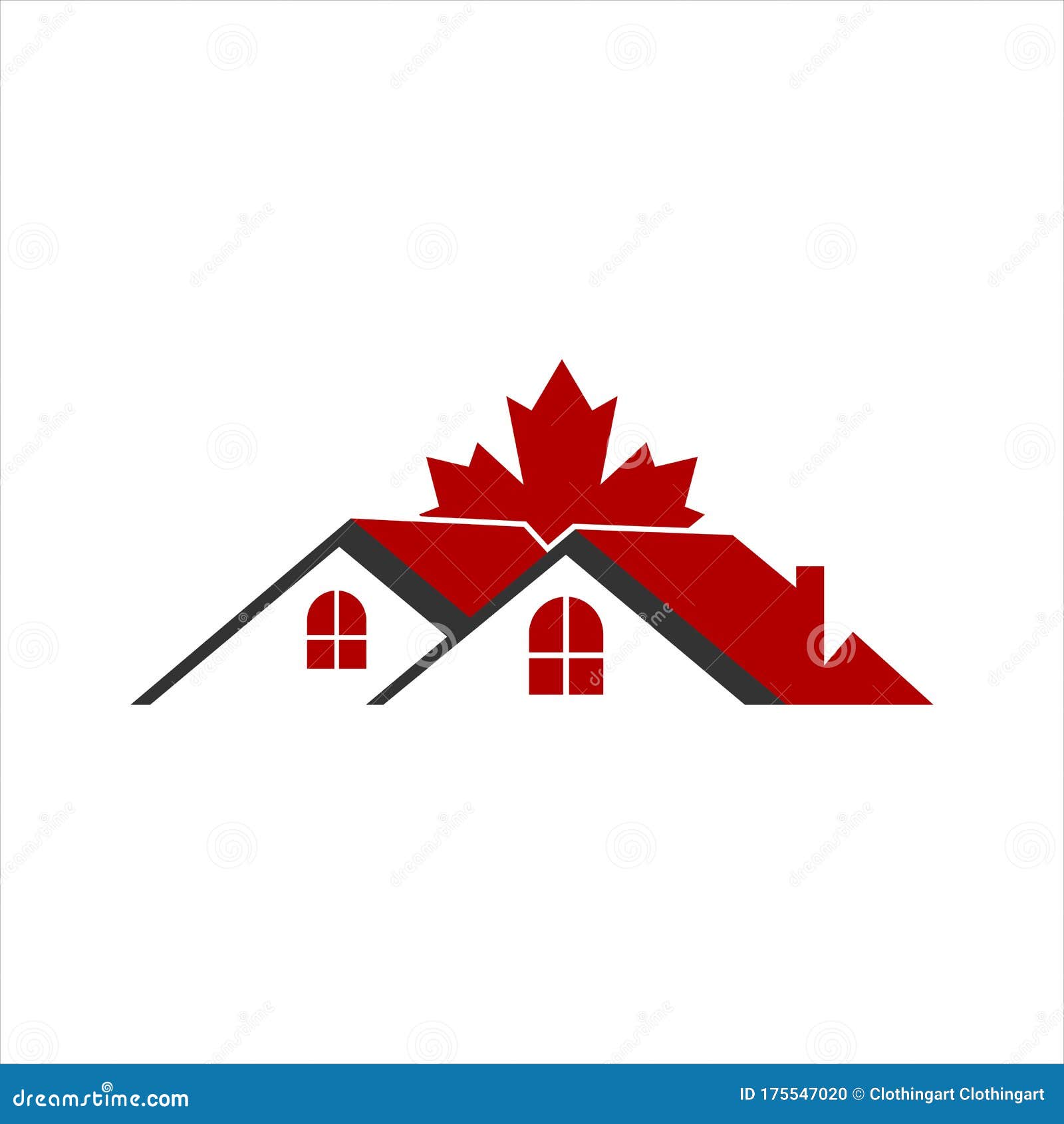 Home End Canada Vector Logo Graphic Modern Abstract Stock Vector ...