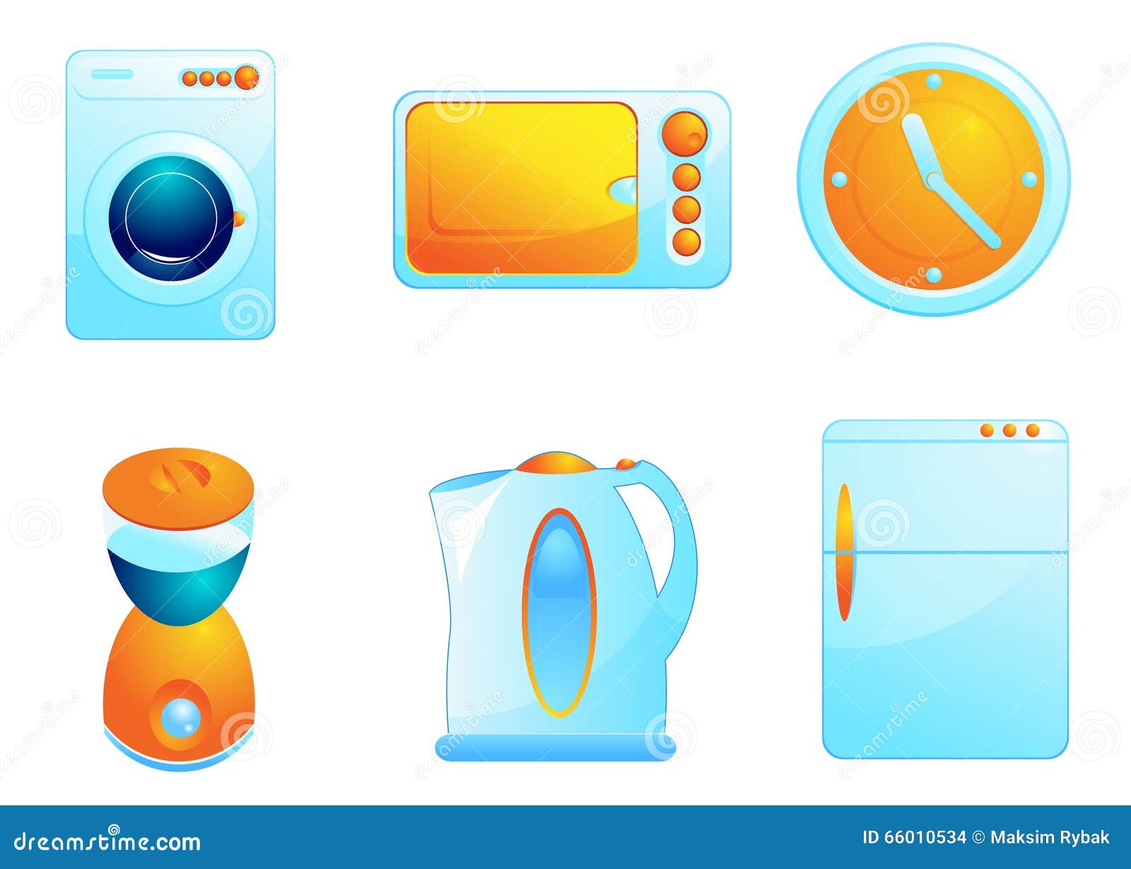 Home equipment icons stock vector. Illustration of knob - 66010534