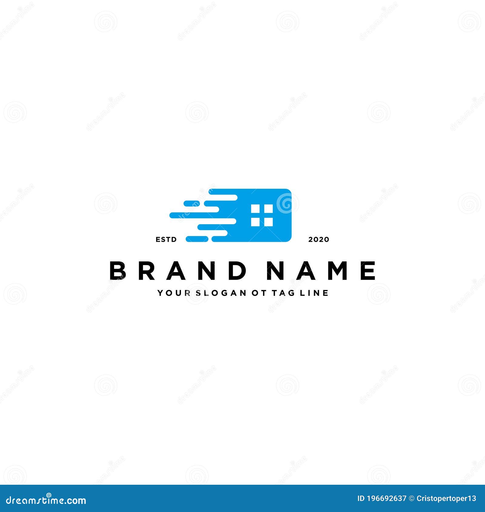 Home Fast Logo Design Vector Stock Vector - Illustration of graphic ...