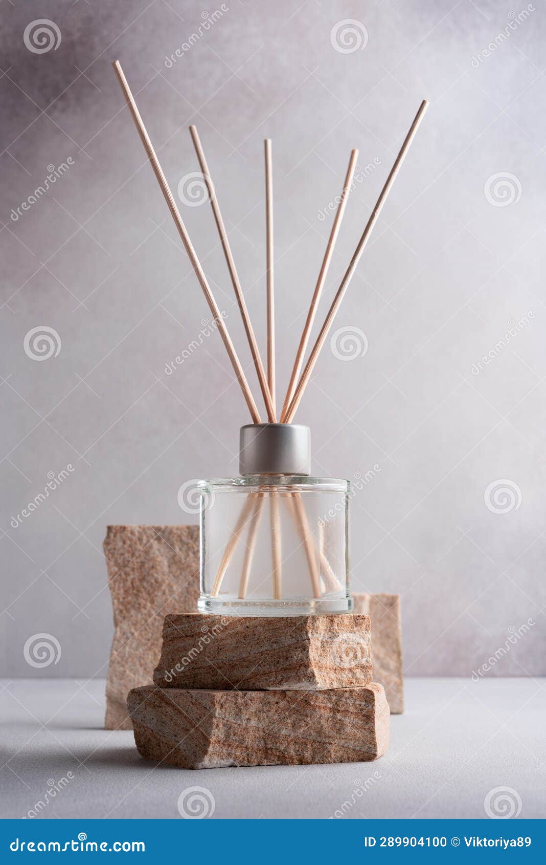 Home Fragrance Diffuser with Reed Sticks Stock Photo - Image of bamboo ...