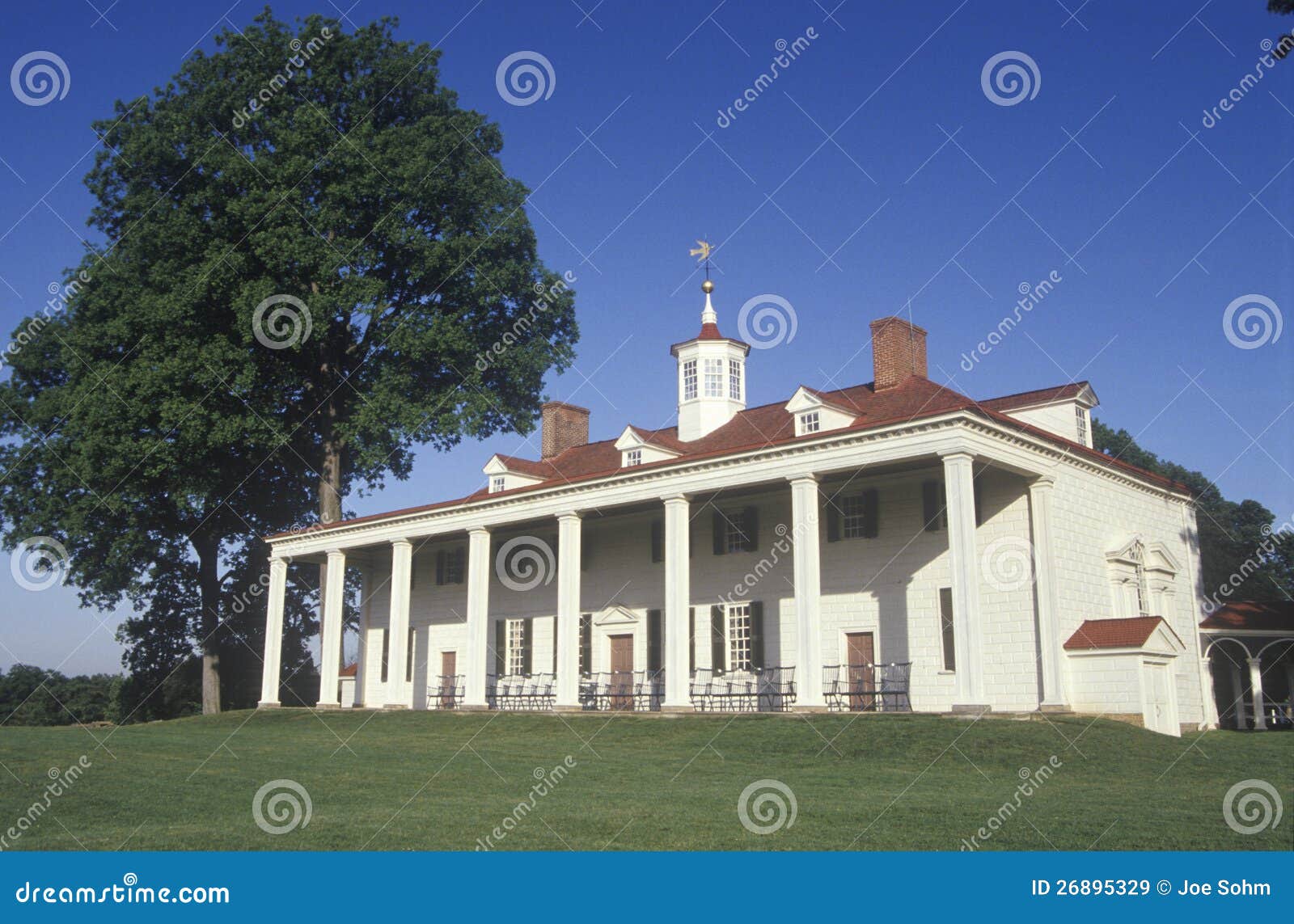 Home of George Washington stock image. Image of american - 26895329