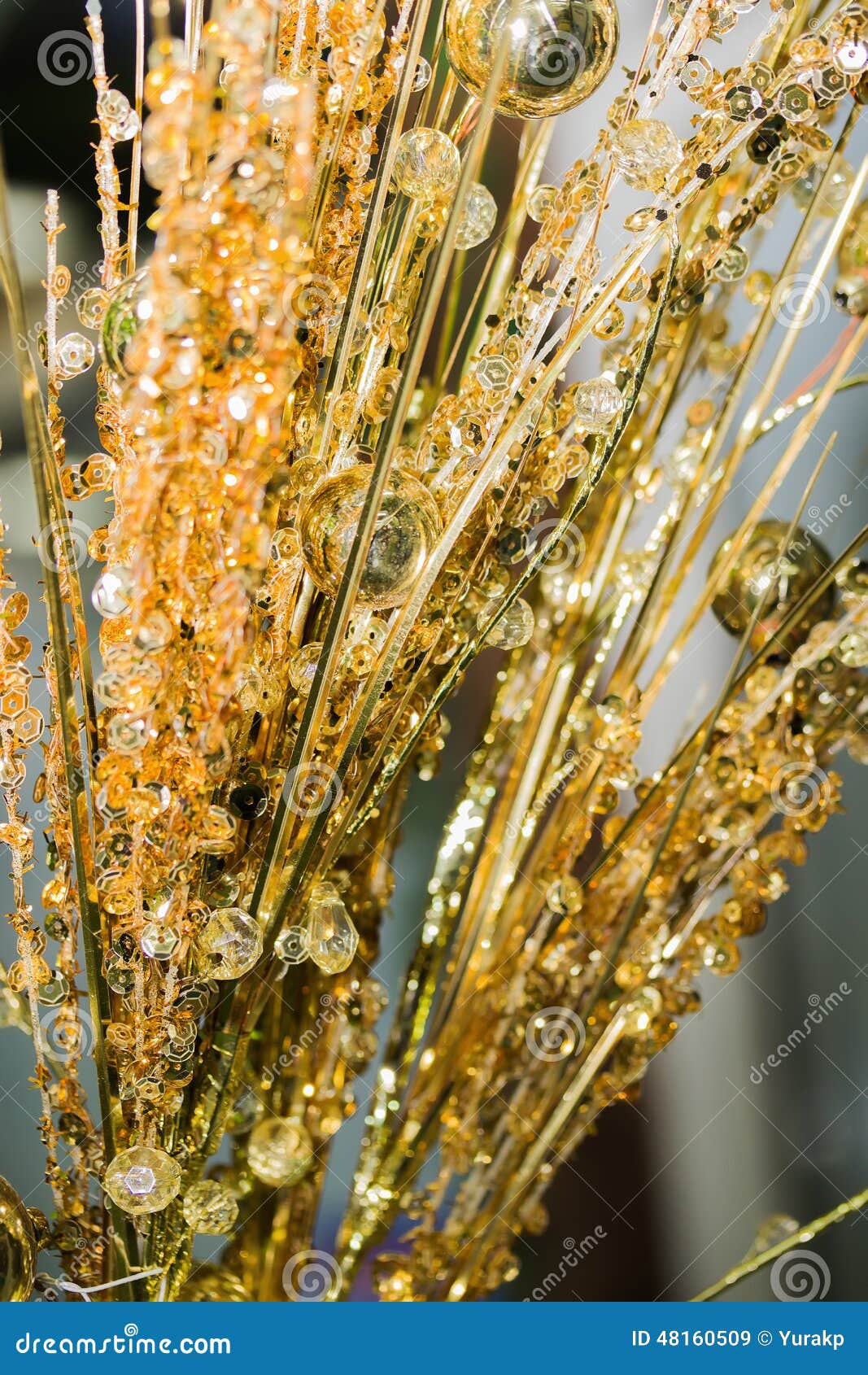 Home Golden Glass Decorations Stock Image - Image of beautiful ...