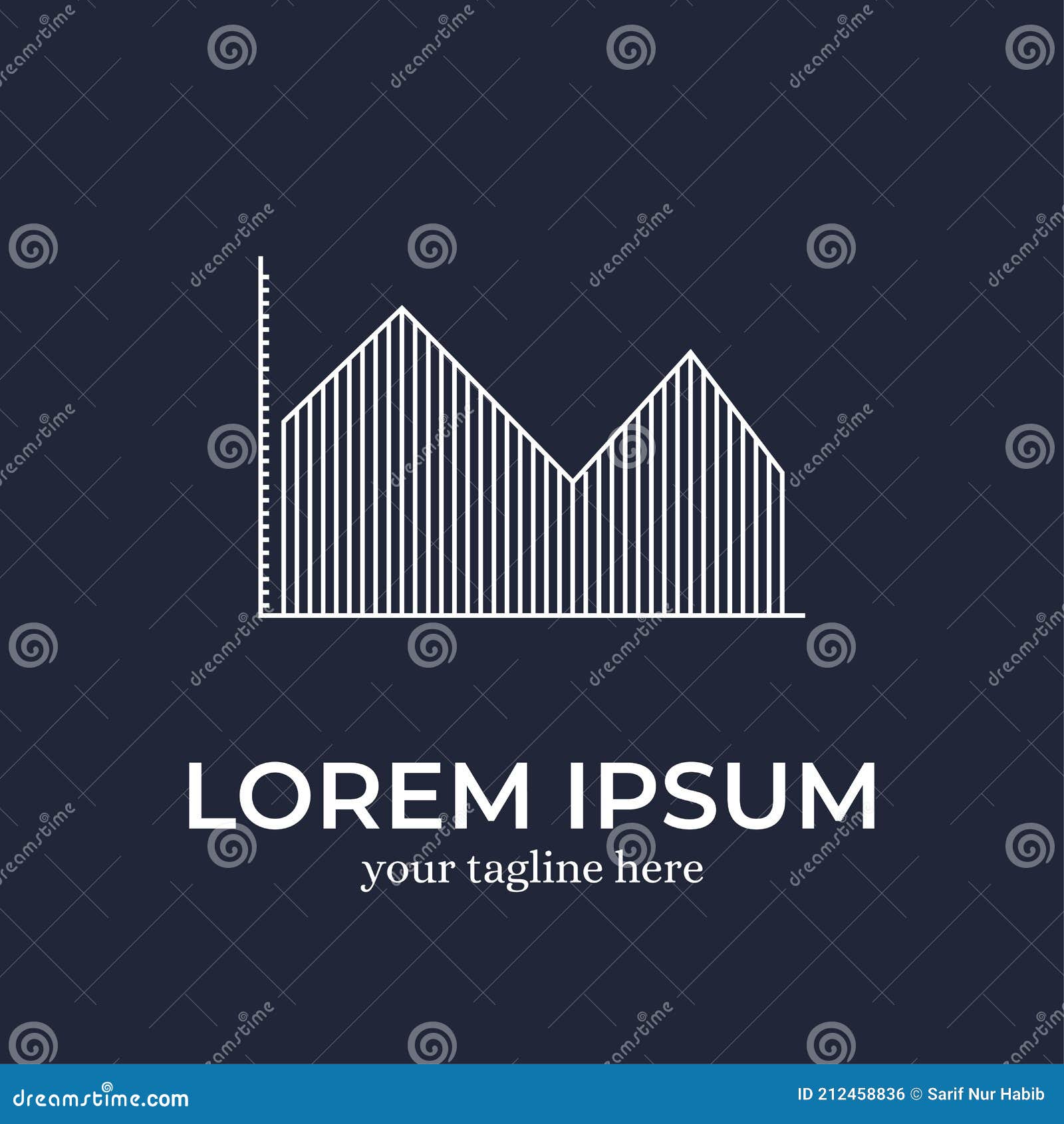 Home Graph Logo Design Template Inspiration - Vector Stock Vector ...