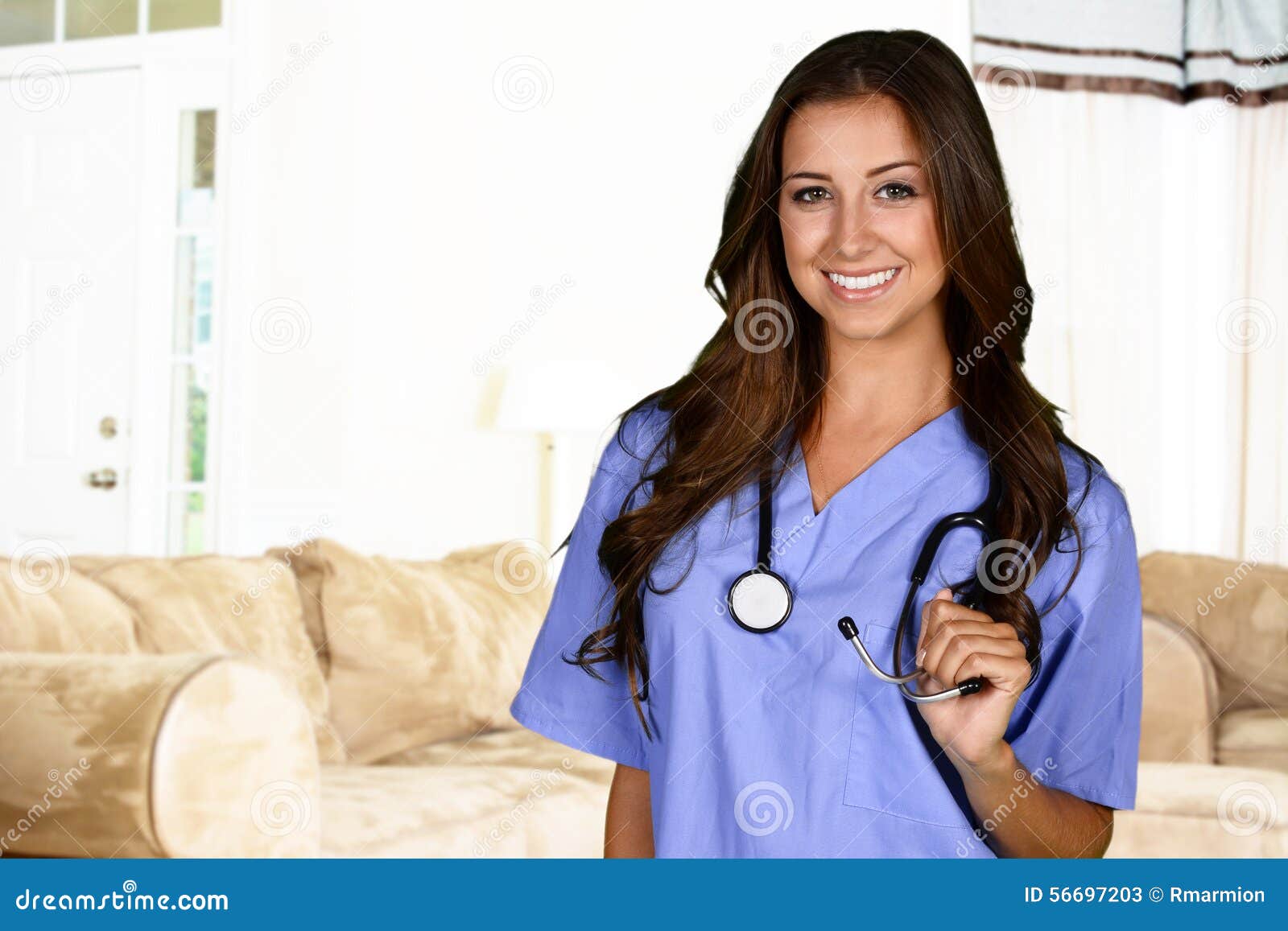 Home Health Care Worker stock image. Image of room, health - 56697203