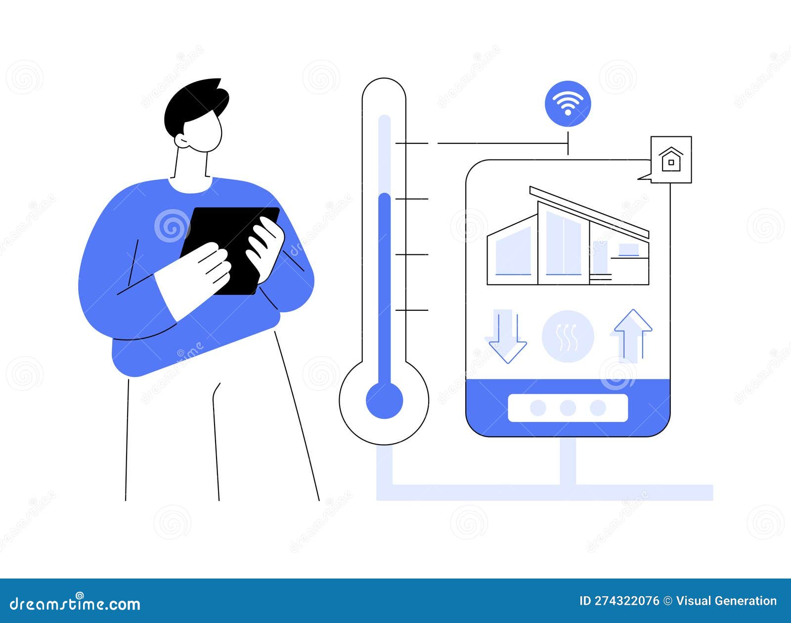 Home Heating Technologies Abstract Concept Vector Illustration. Stock ...