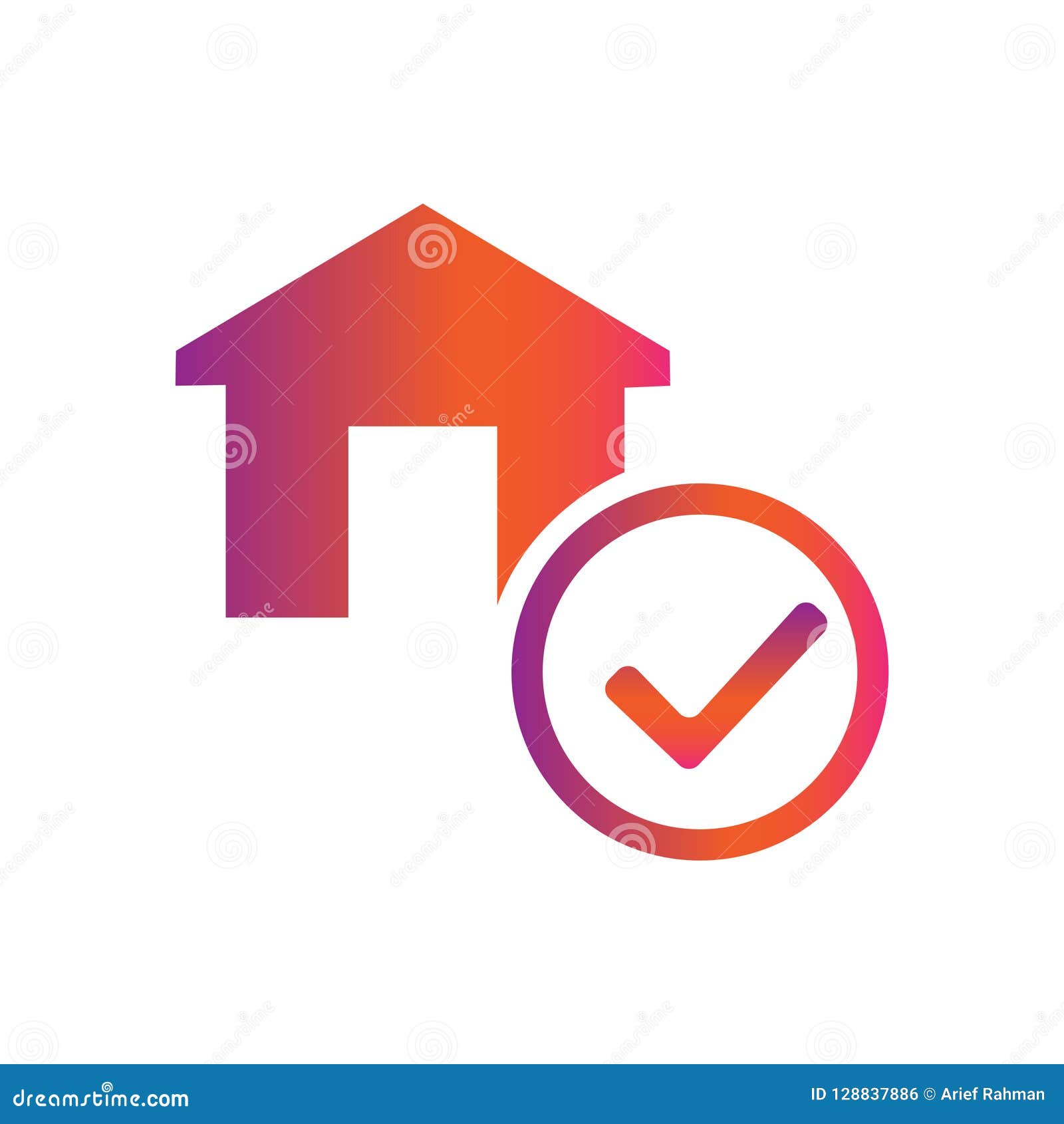 Home / House Checkmark Button Vector Icon Stock Vector - Illustration ...