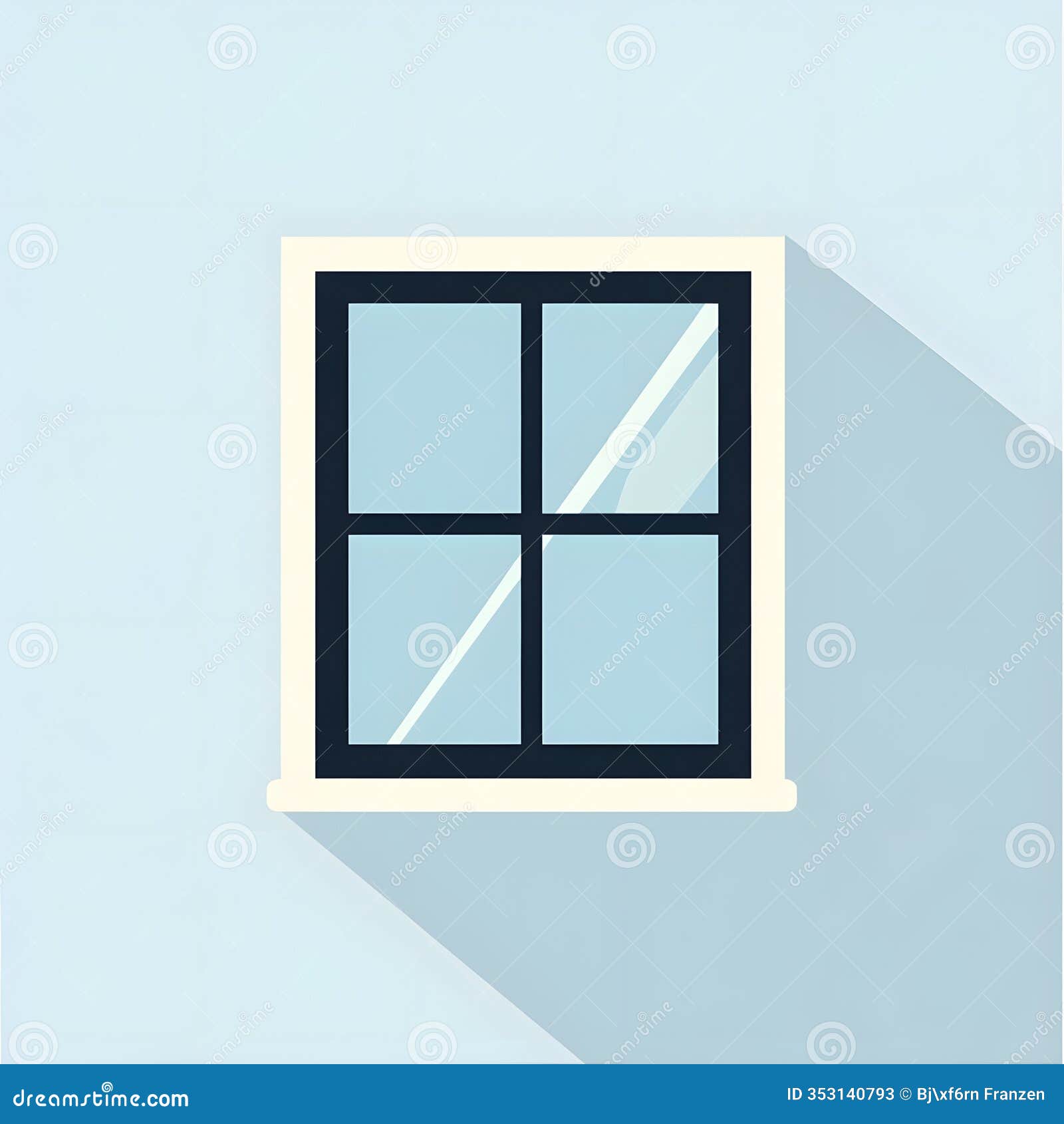 Home House Frame WIndows Icon Logo Symbol Stock Illustration ...