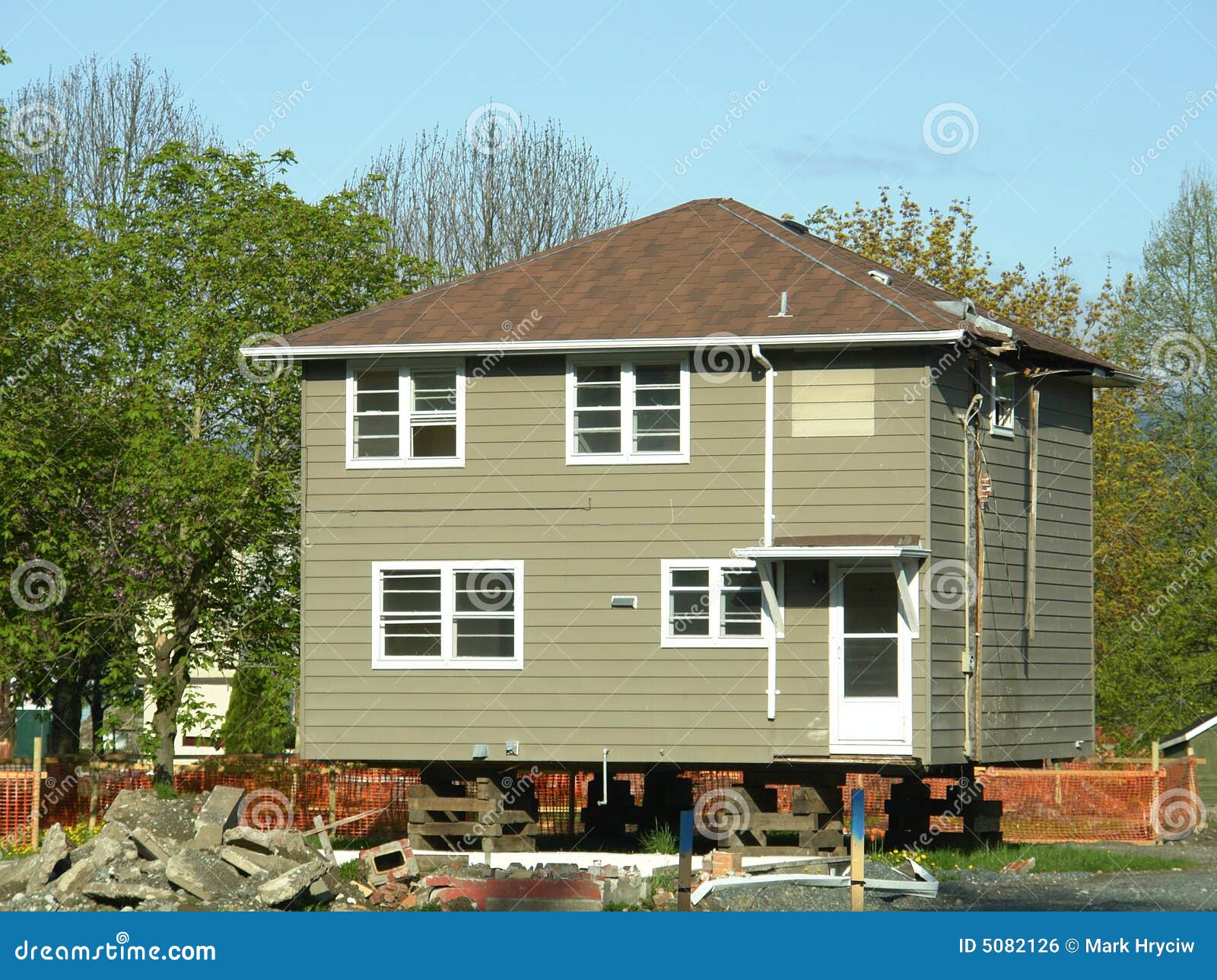 Home House Relocation Moving Stock Photo - Image of small, renovation ...