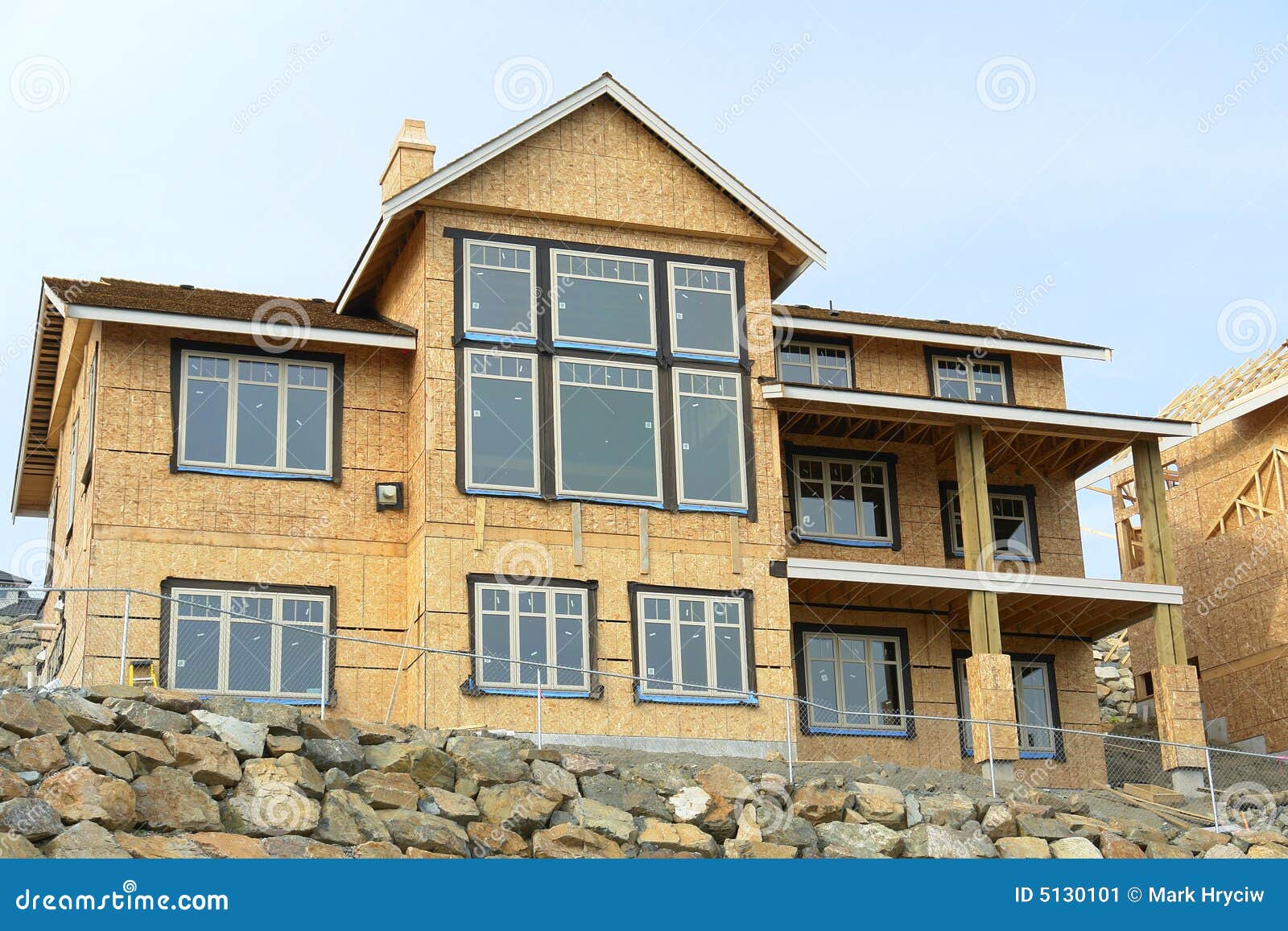 Home House Windows Framing stock image. Image of home - 5130101