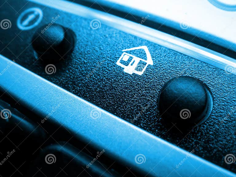 Home icon on keyboard stock photo. Image of buttons, access - 606782