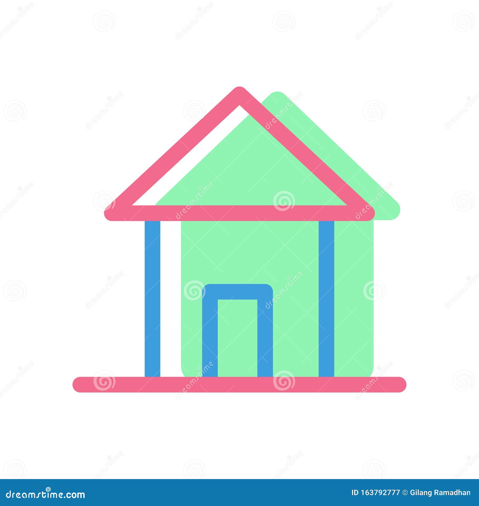 Home Icon, Modern Flat Design Color Sign Vector Stock Illustration ... Home Icon, Modern Flat Design Color Sign Vector Stock Illustration ...