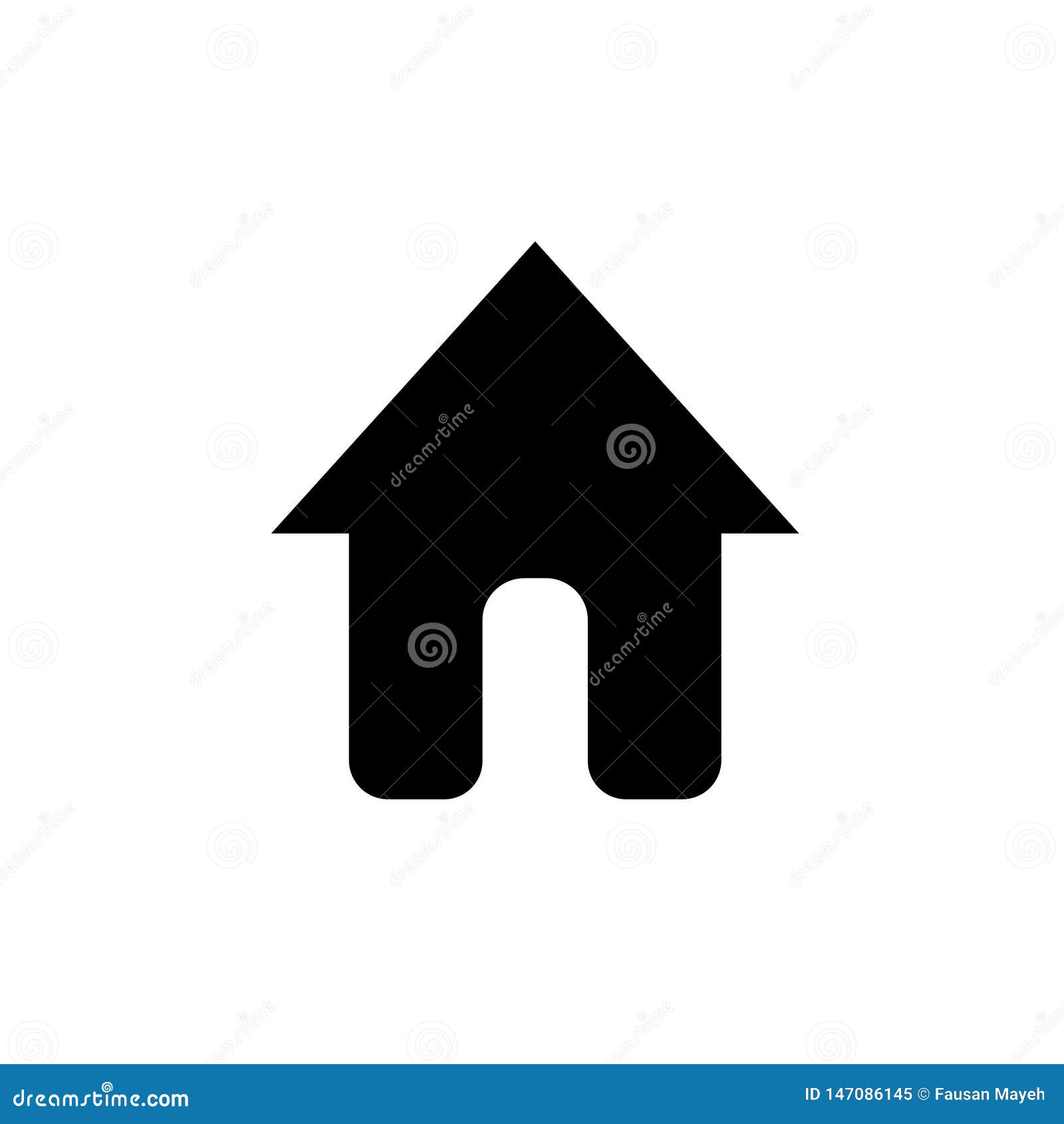 Home Icon Vector, Home Symbol for Web Site Ui or Application Ui To Go ...