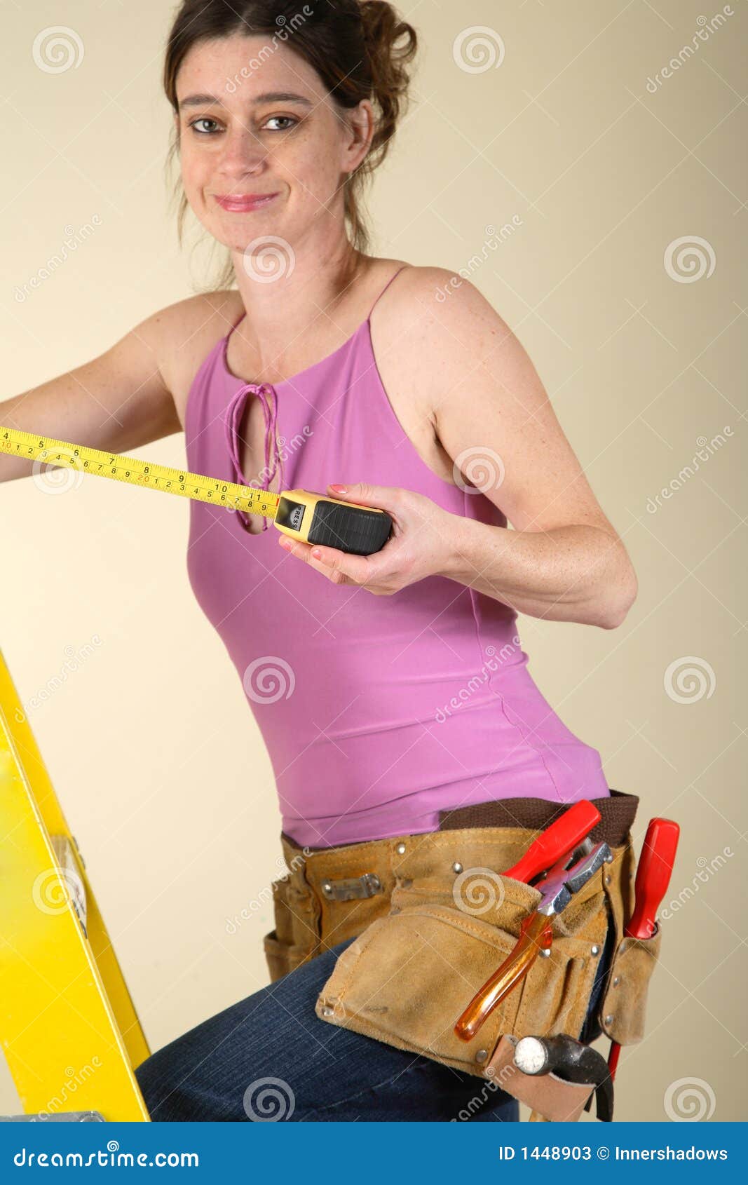Home Improvement stock image. Image of tool, handywoman - 1448903