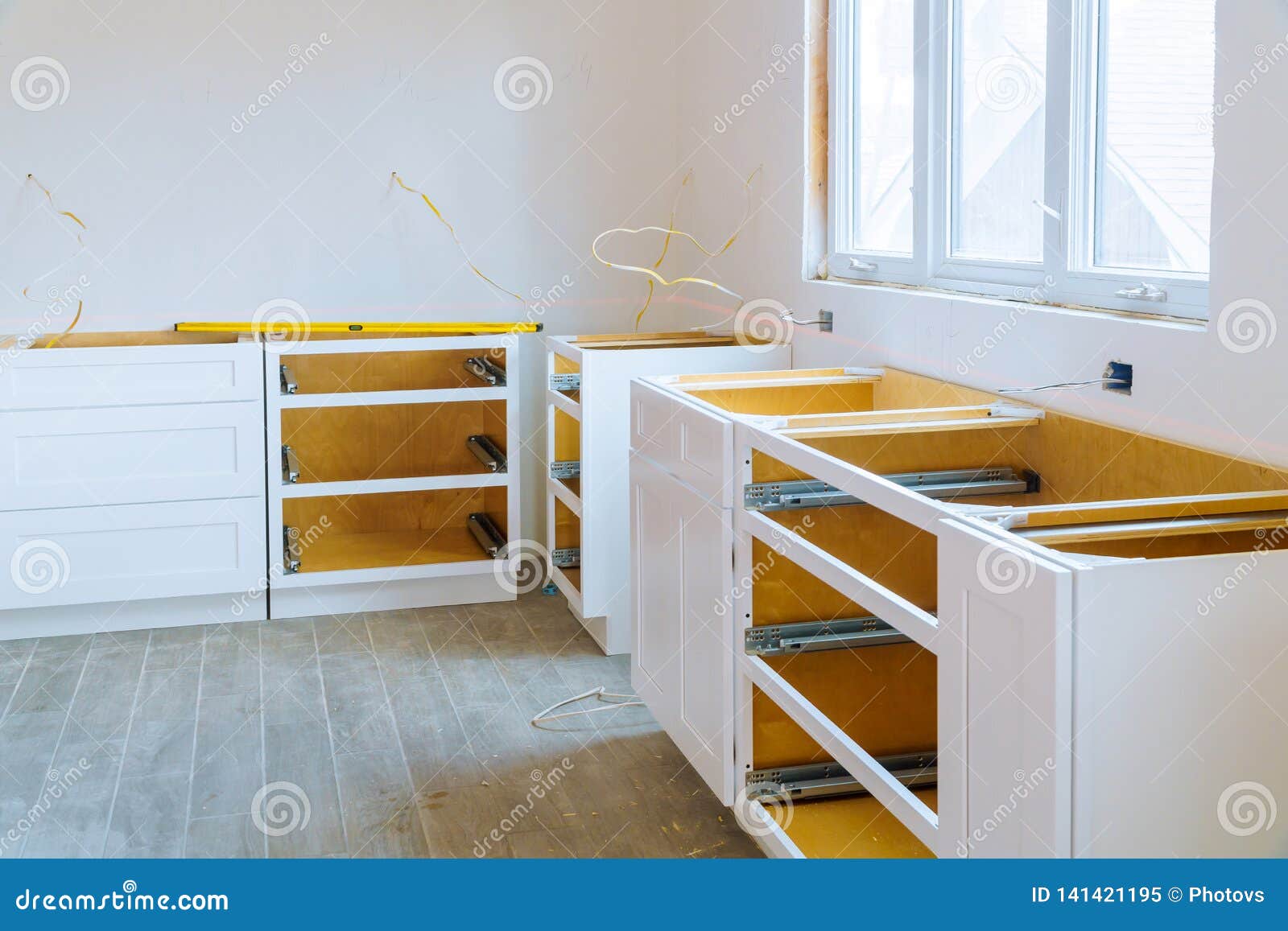 Home Improvement Kitchen Remodel View Installed in a New Kitchen Stock ...