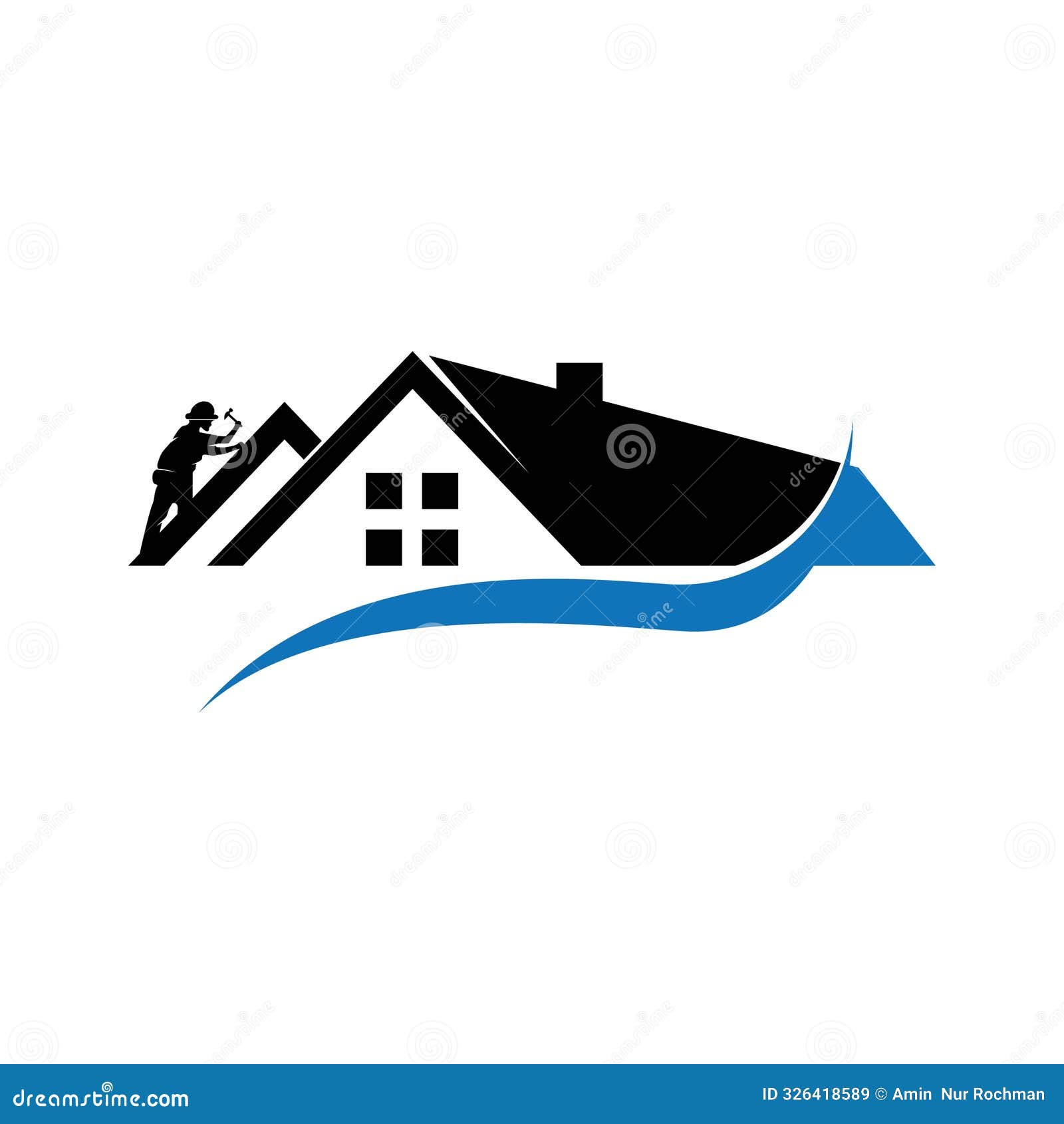 Home Improvement Logo Vector. Home Repair Logo Stock Illustration ...