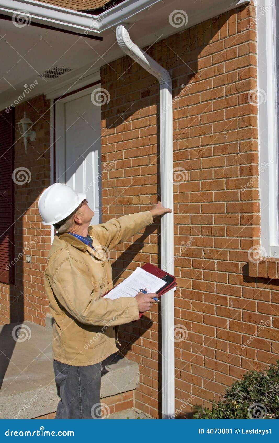 Home inspector stock image. Image of plan, purchase, examine - 4073801