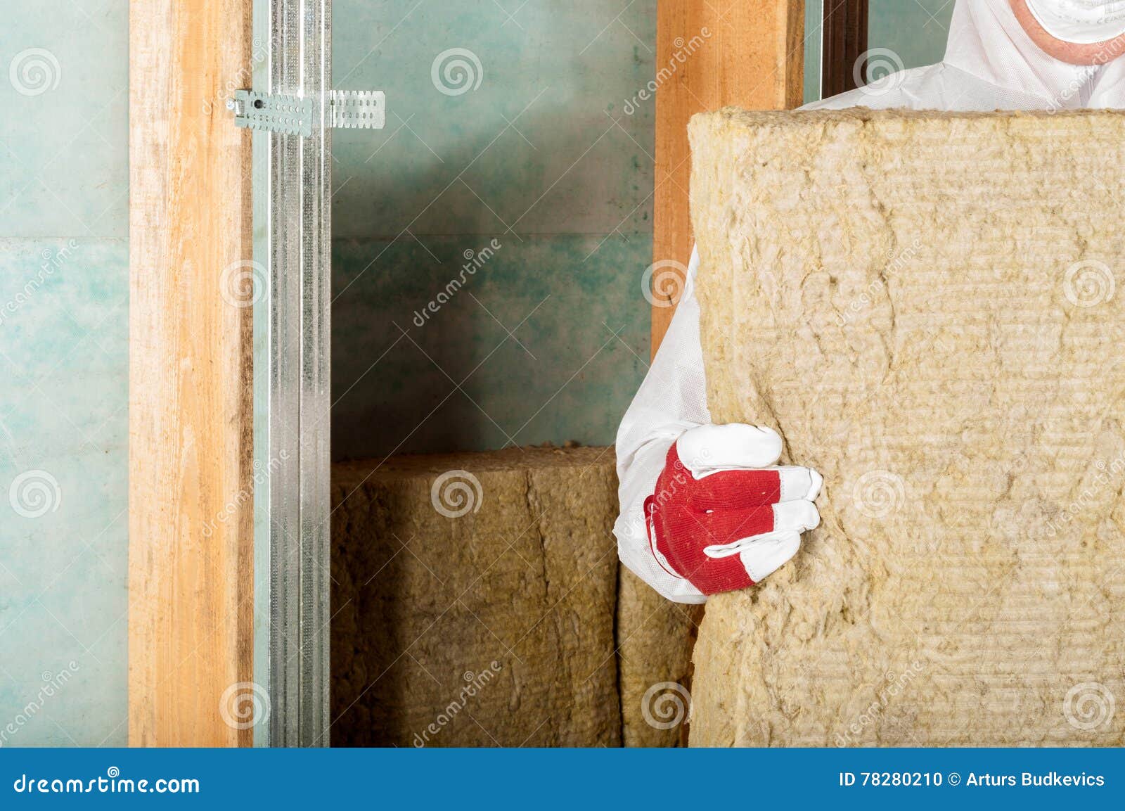 Home insulation stock photo. Image of heat, fixing, dangerous - 78280210