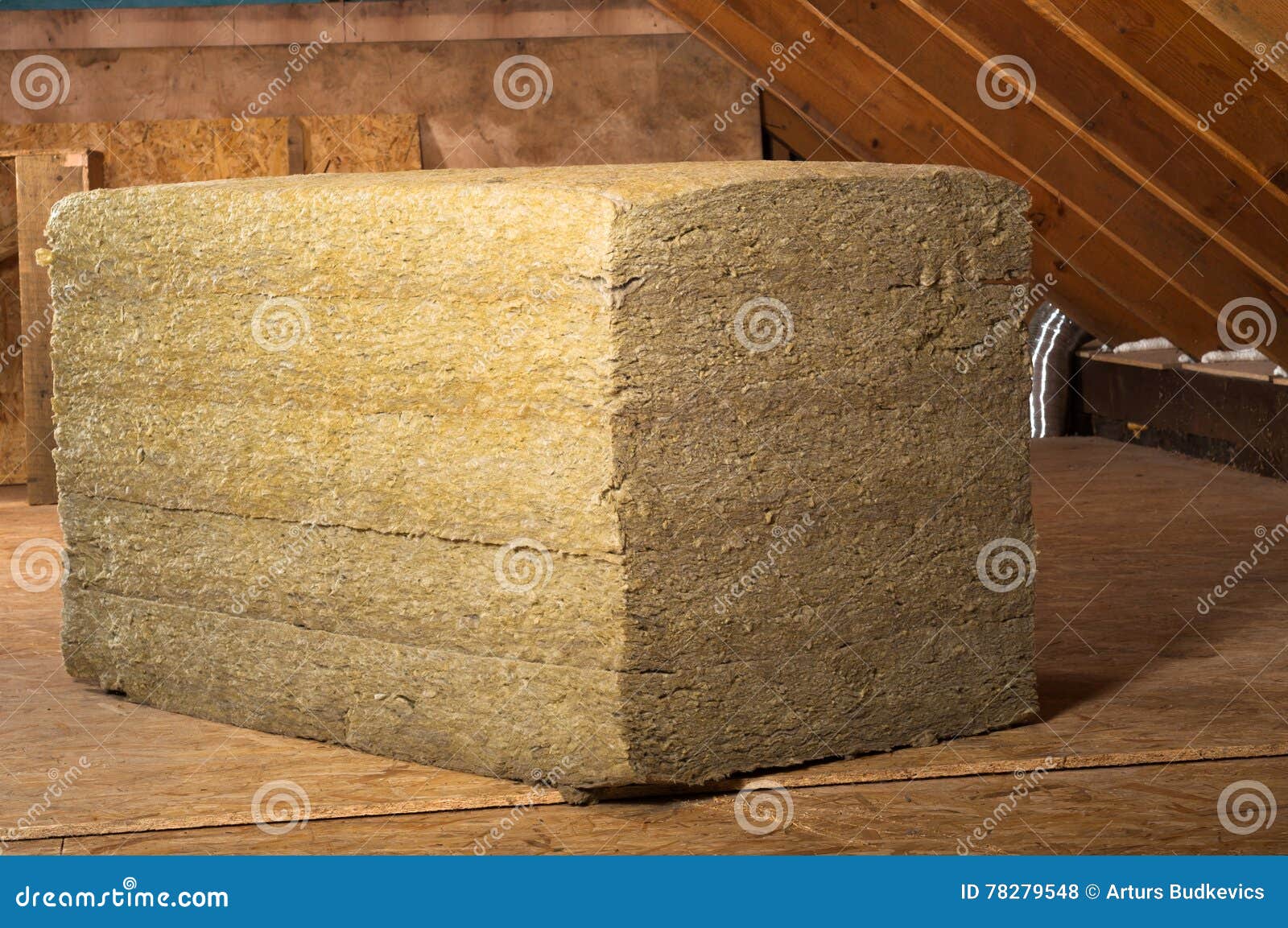 Home insulation stock photo. Image of built, building - 78279548