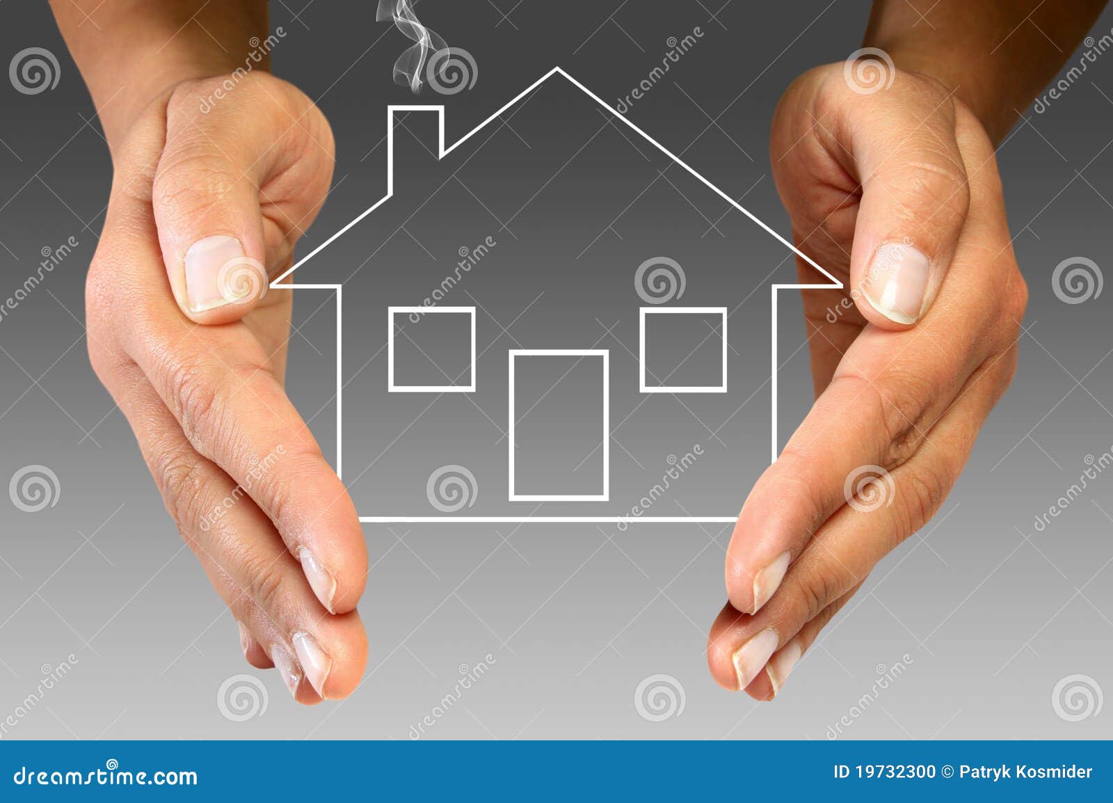Home insurance stock photo. Image of hand, offer, open - 19732300
