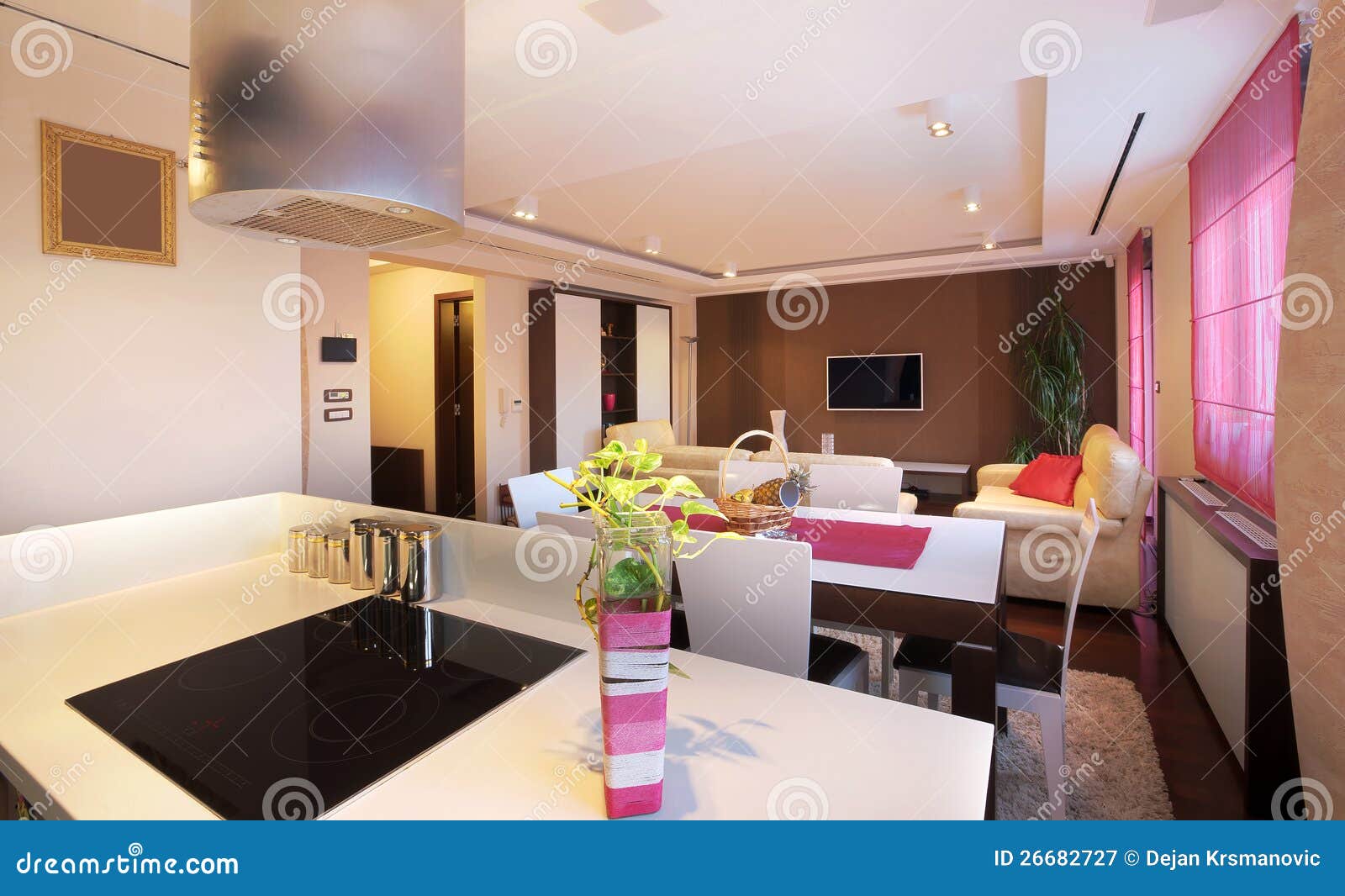 Home interior stock image. Image of dwelling, kitchen - 26682727