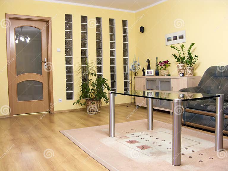 Home interior. stock photo. Image of chrome, flooring - 3866308