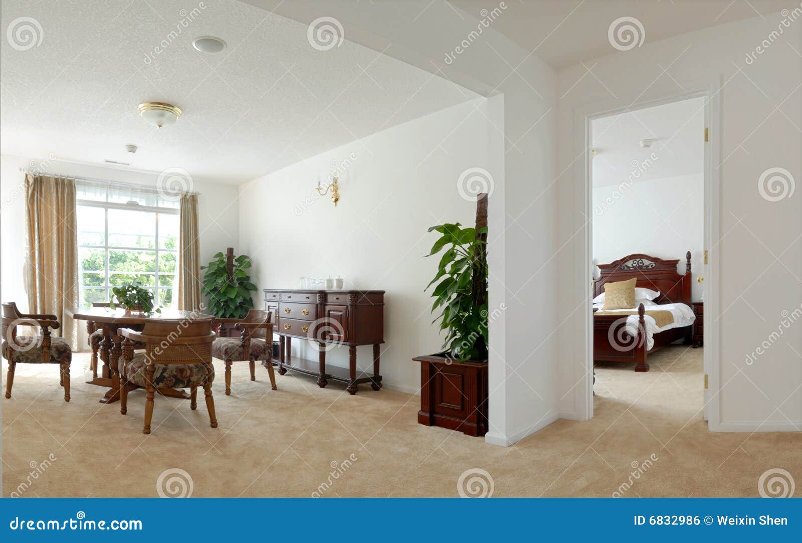 Home interior stock photo. Image of furniture, home, interior - 6832986
