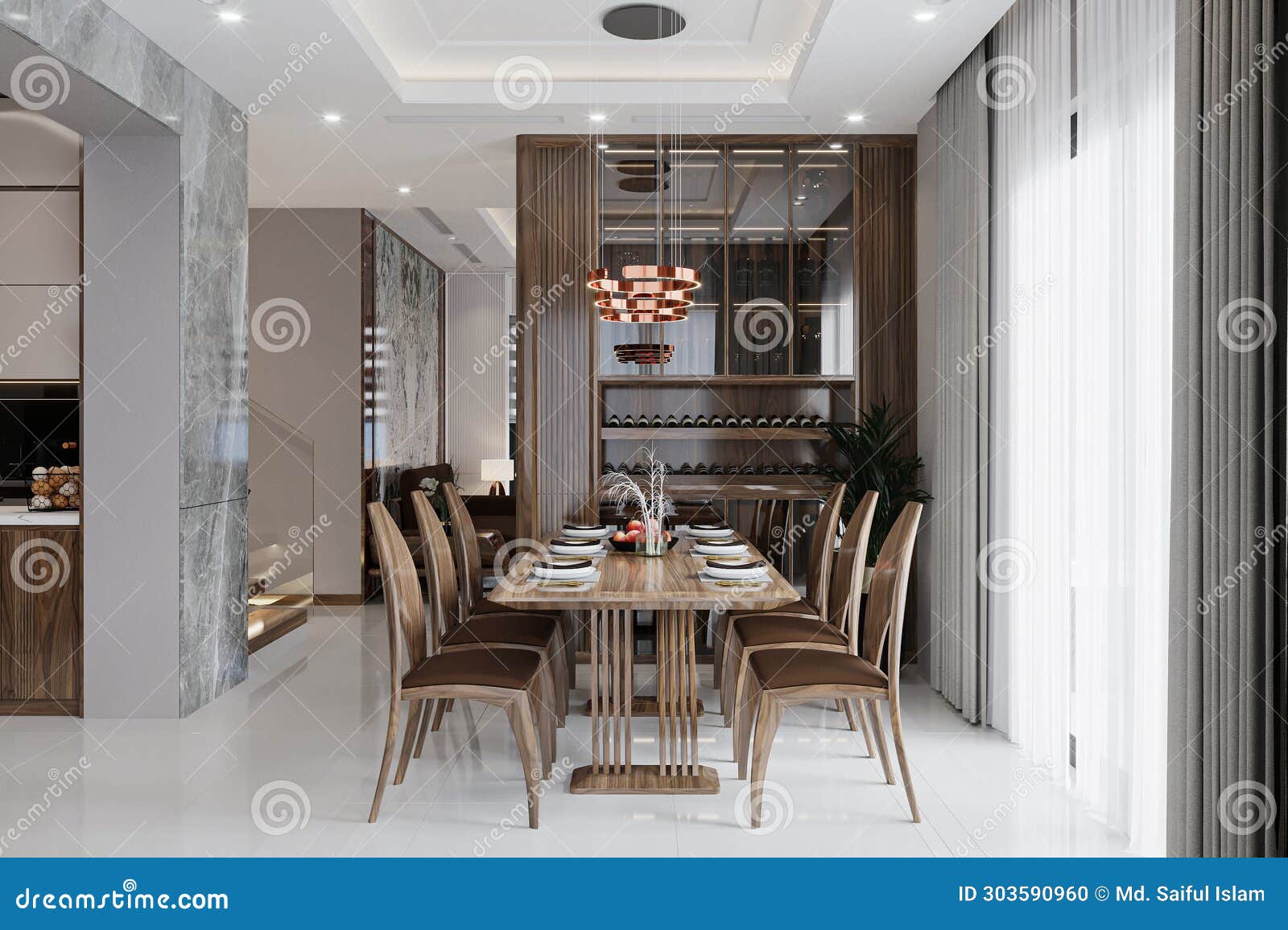 Home and Interior Design Creative Ideas Showcase Modern Dining Area ...