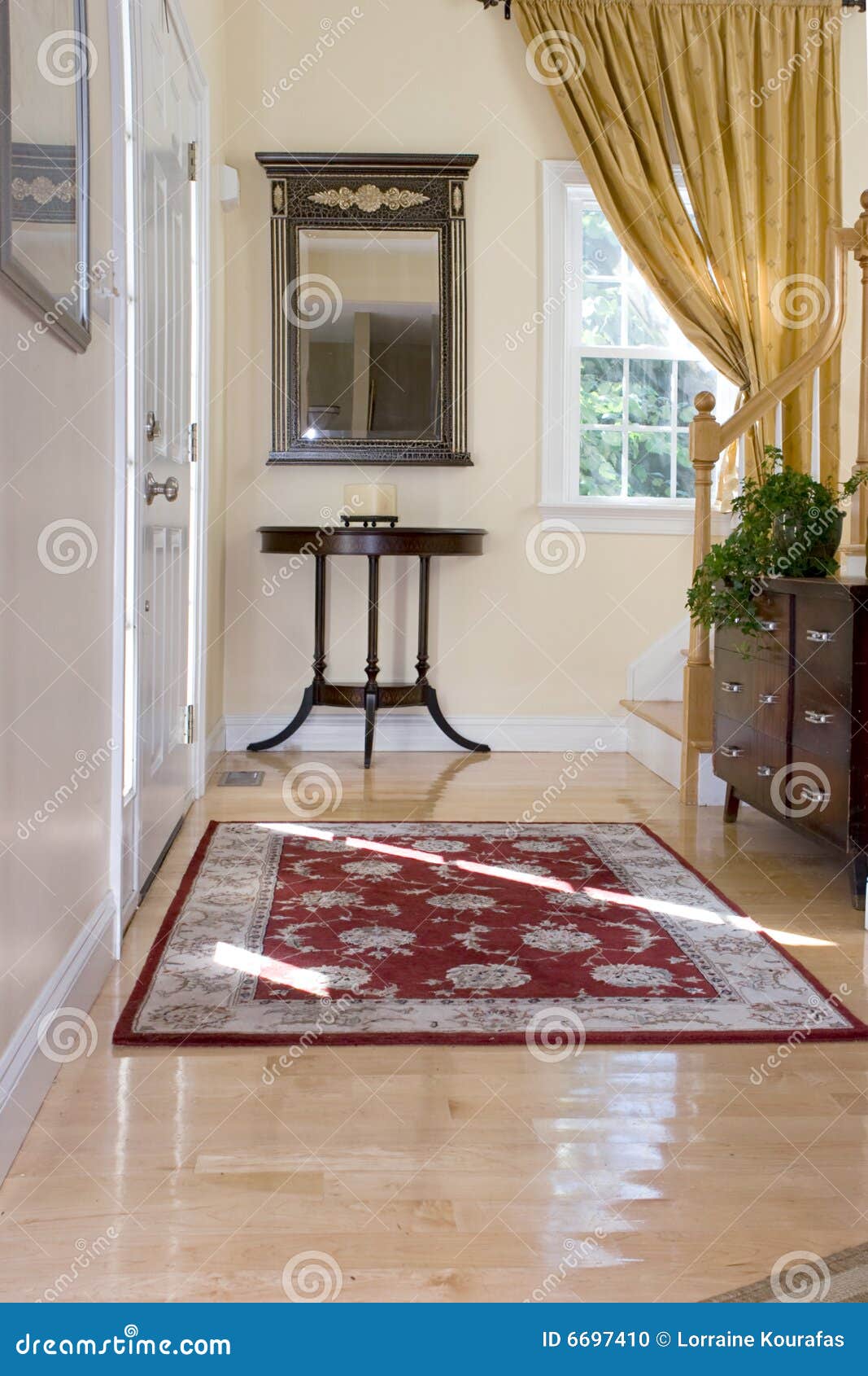 Interior Wc. Front View. Tile Stock Photo | CartoonDealer.com #109479162