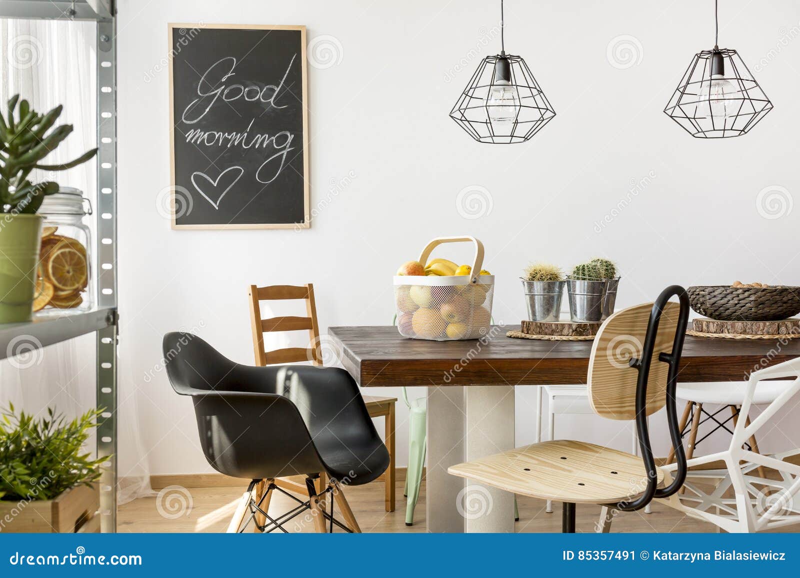 Home interior with table stock image. Image of cook, candied - 85357491