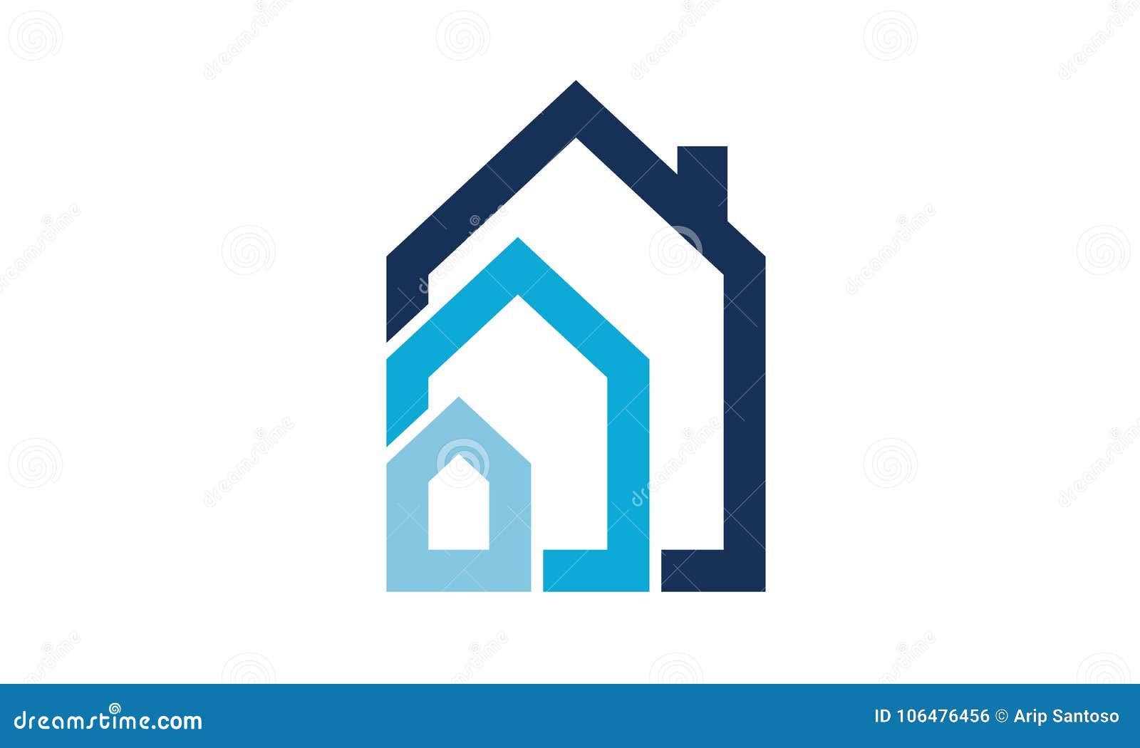 Home Investment Logo Design Template Stock Vector - Illustration of ...
