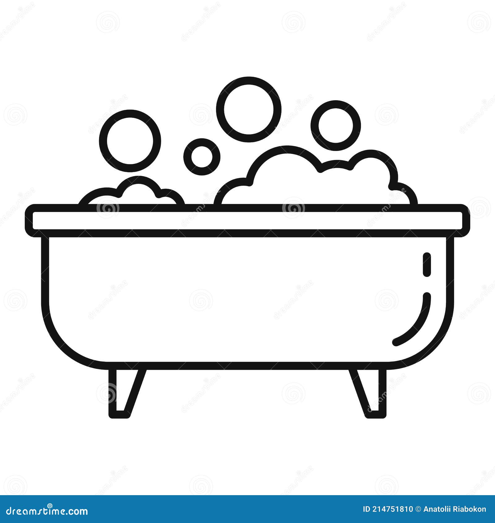 Spa Jacuzzi Icon, Simple Style Vector Illustration | CartoonDealer.com ...