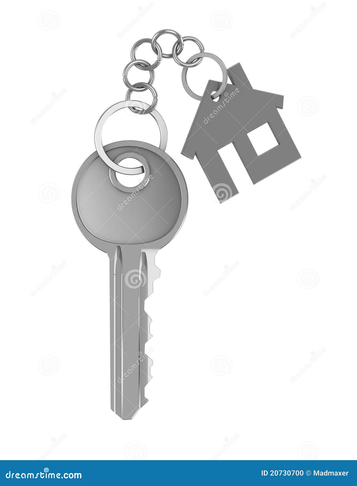 Home key stock illustration. Illustration of rendering - 20730700
