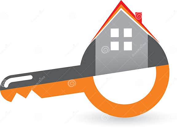 Home key stock vector. Illustration of abstract, graphic - 26427243