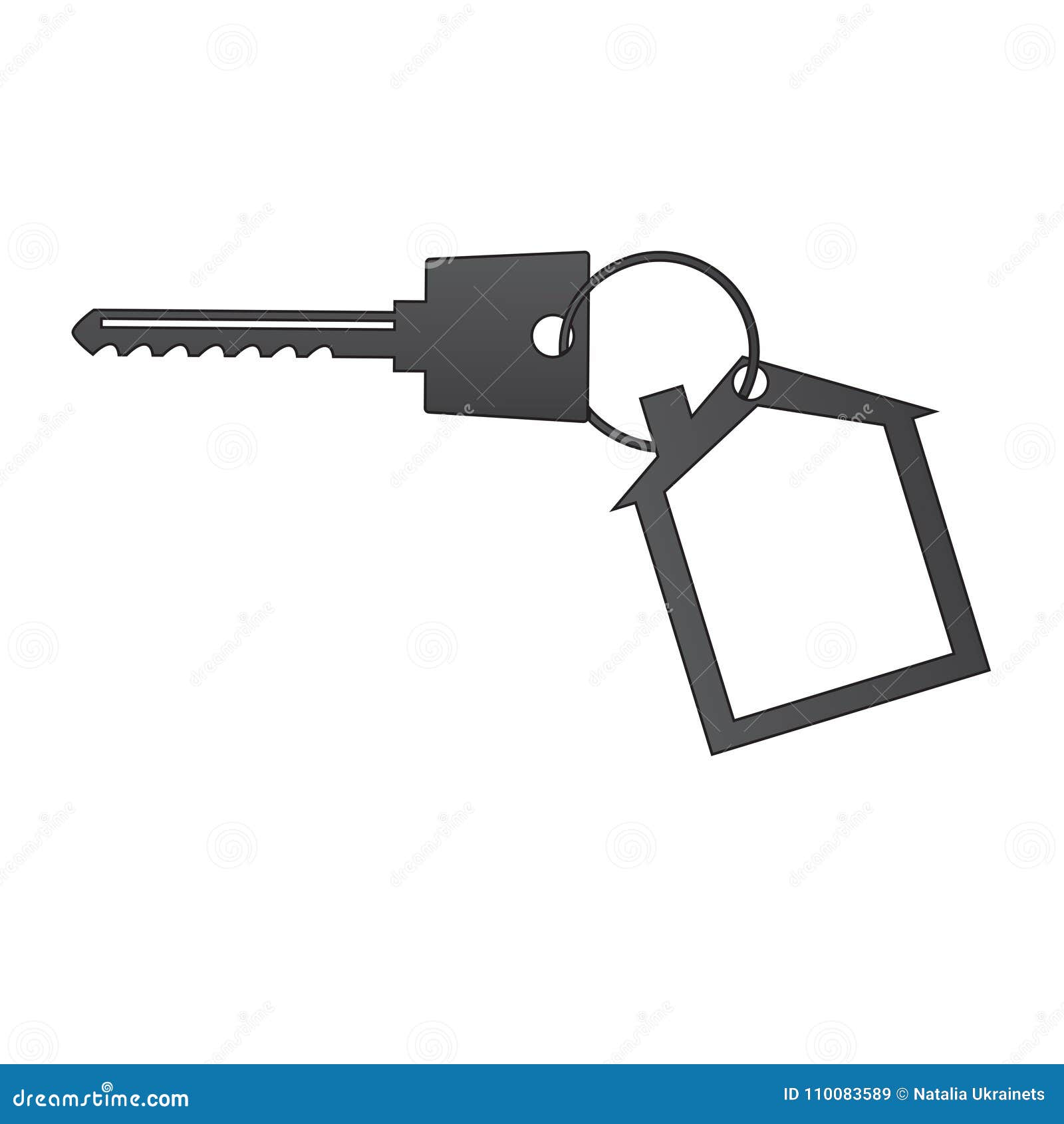 Home and key icon stock vector. Illustration of background - 110083589