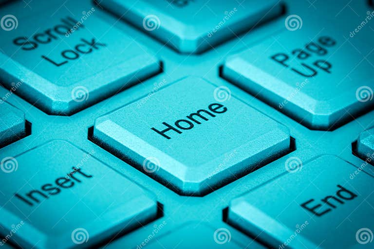 Home key on a keyboard stock image. Image of symbol, home - 37198275