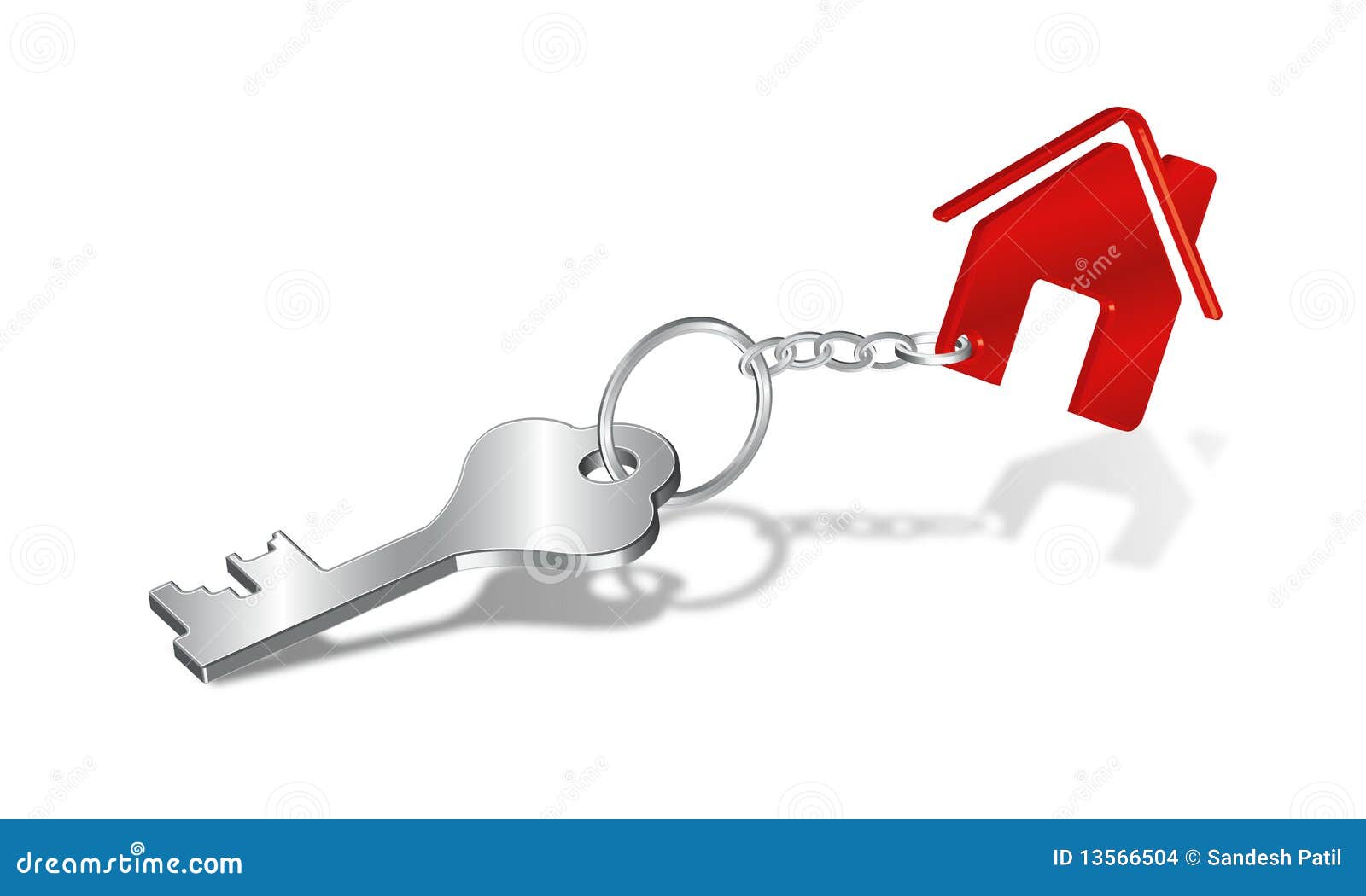 Home Key and Keychain Symbol Stock Vector - Illustration of estate ...