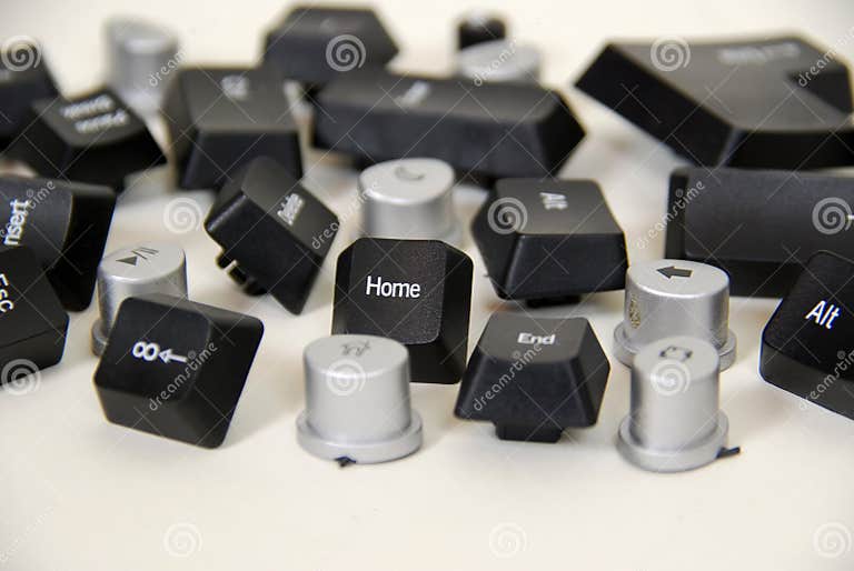 Home keys stock photo. Image of buttons, keys, keyboard - 7565346