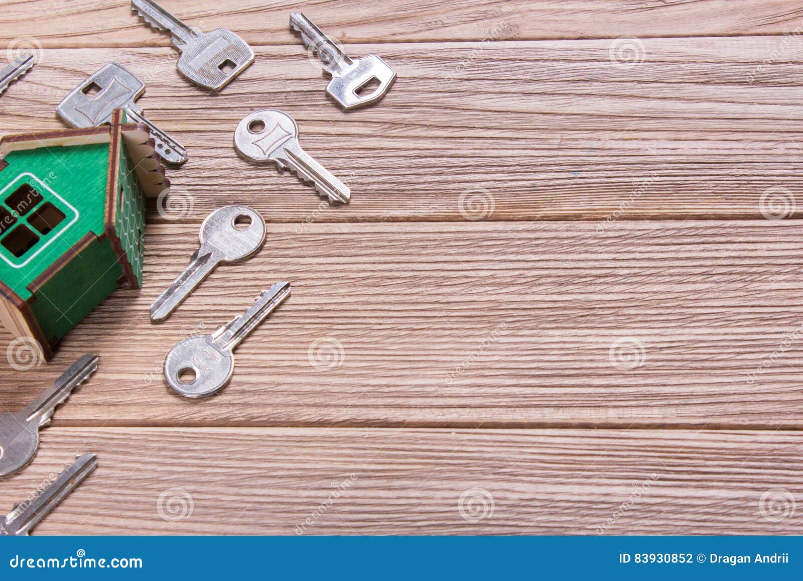 Home and keys on table stock photo. Image of owner, accessibility ...