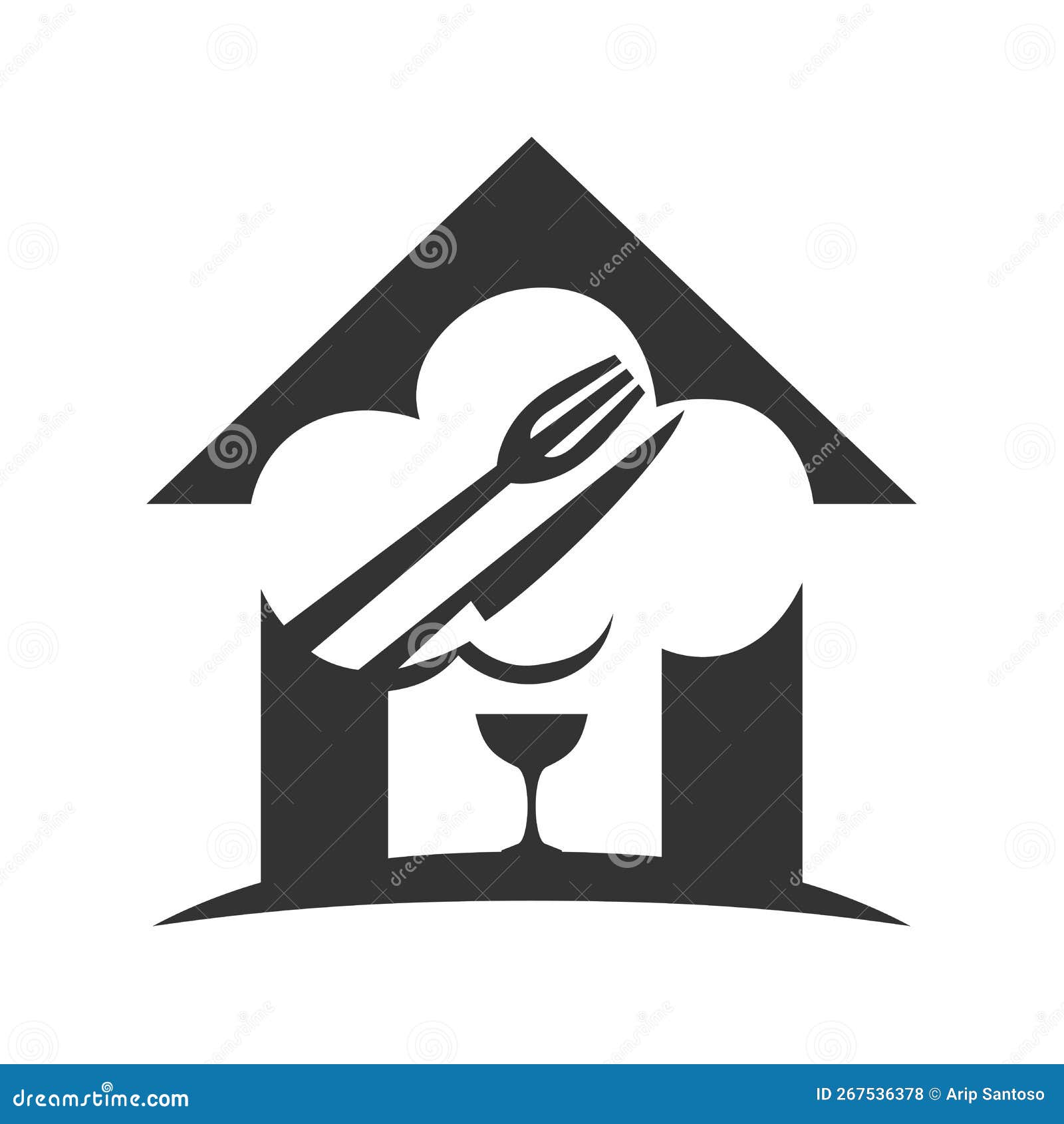Home Kitchen Logo Template Icon Illustration Brand Identity.Isolated ...