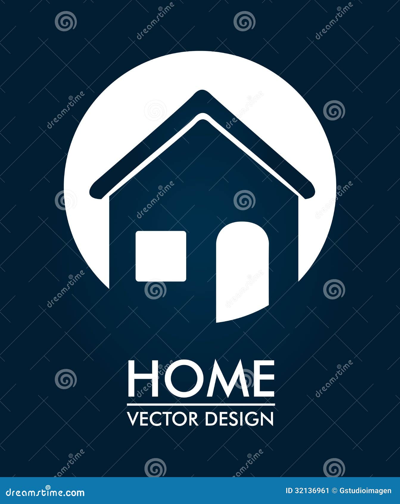 Home label stock vector. Illustration of house, button - 32136961