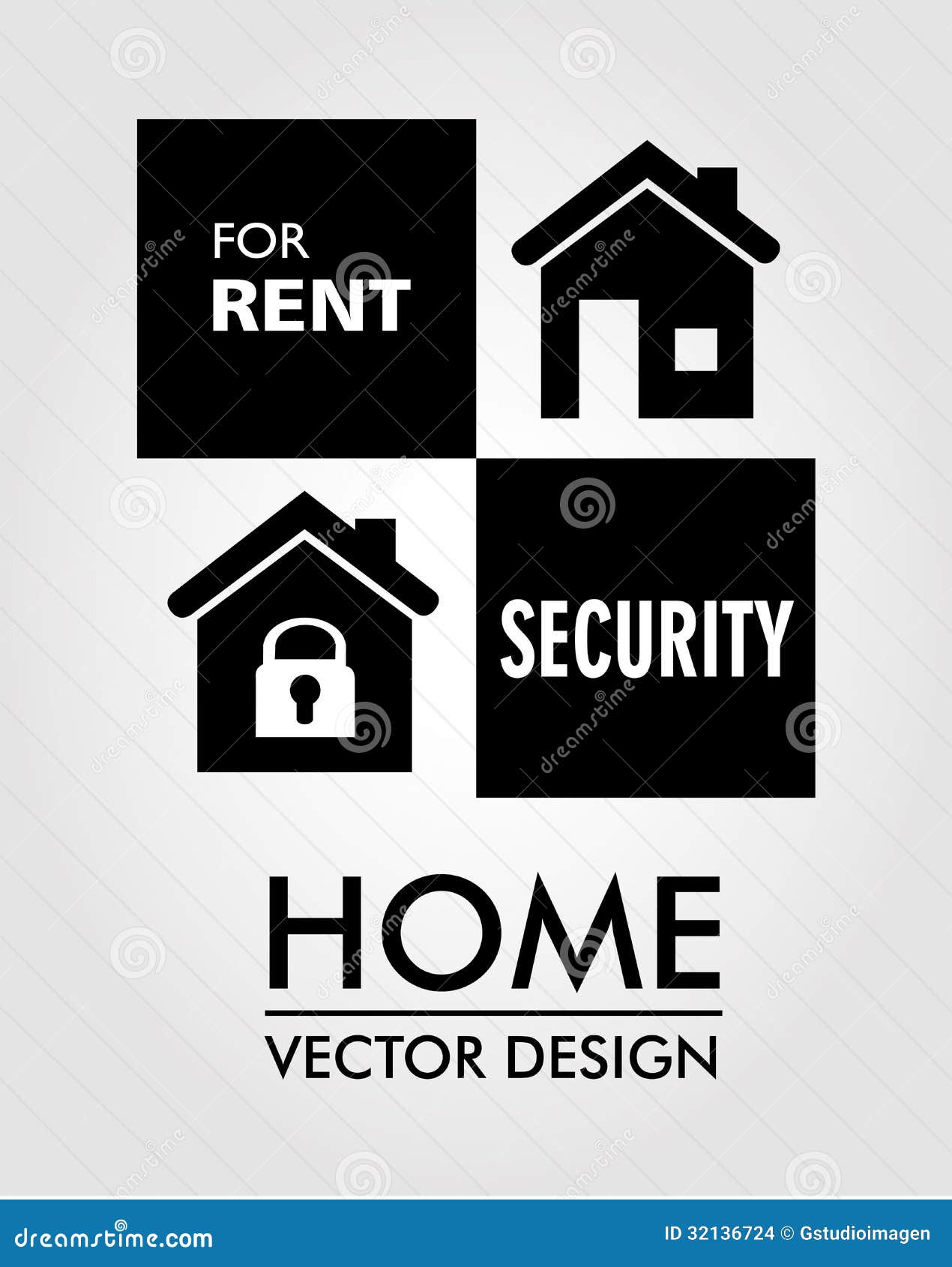 Home label stock vector. Illustration of architecture - 32136724